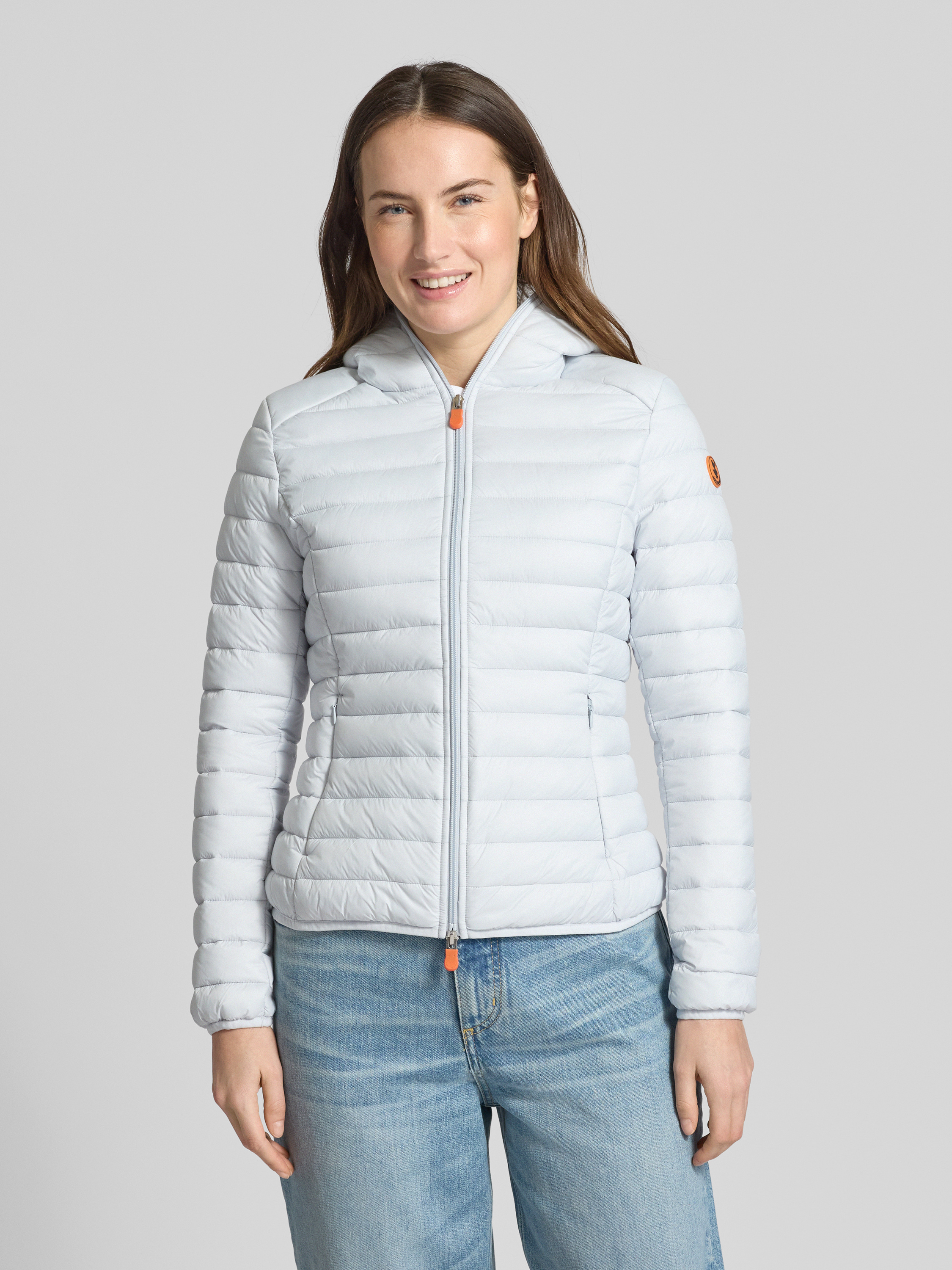 Kup online SAVE THE DUCK Kurtka pikowana o kroju slim fit z dwustronnym ...