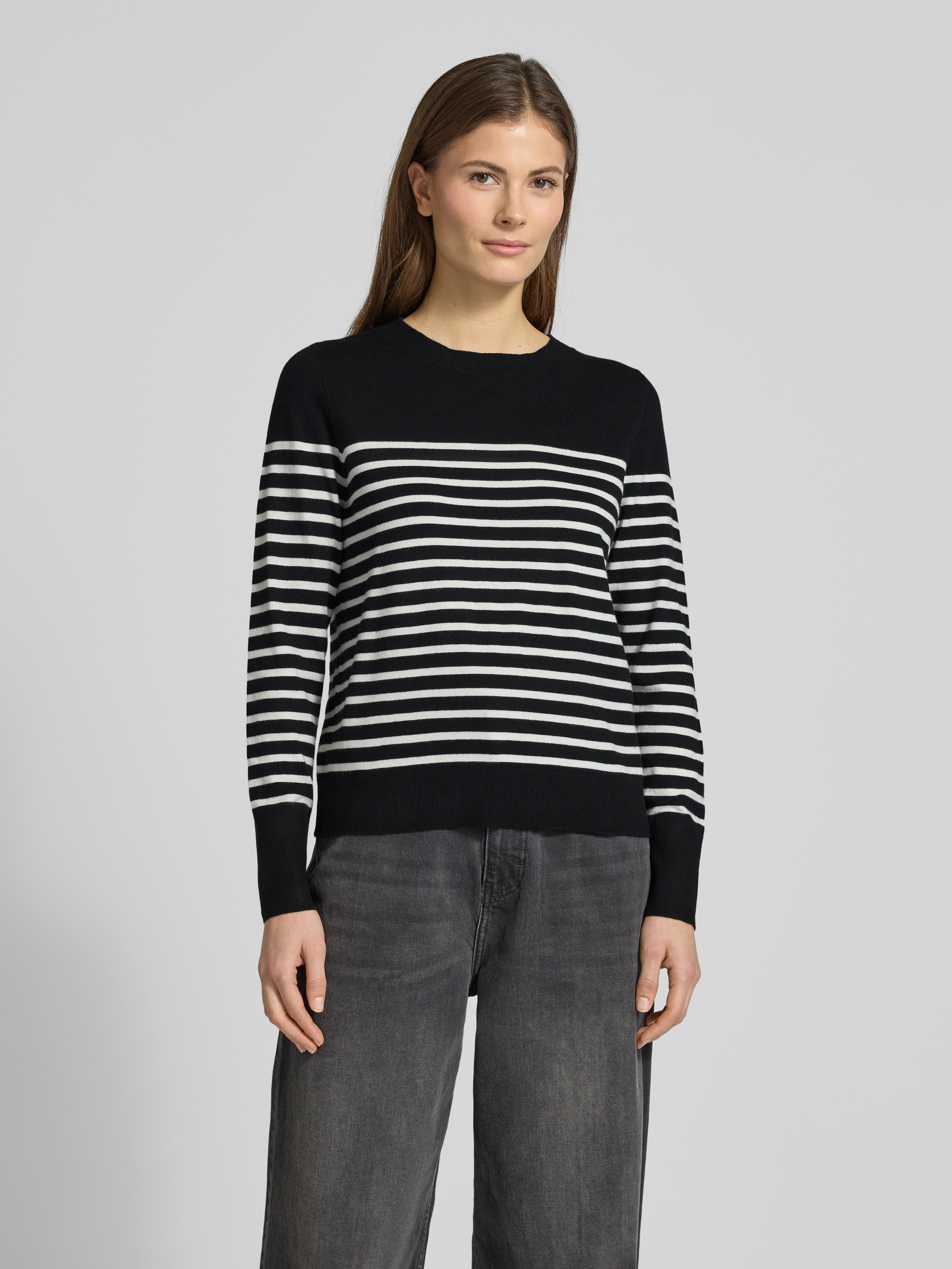 s.Oliver RED LABEL Regular fit gebreide pullover van viscosemix in ...