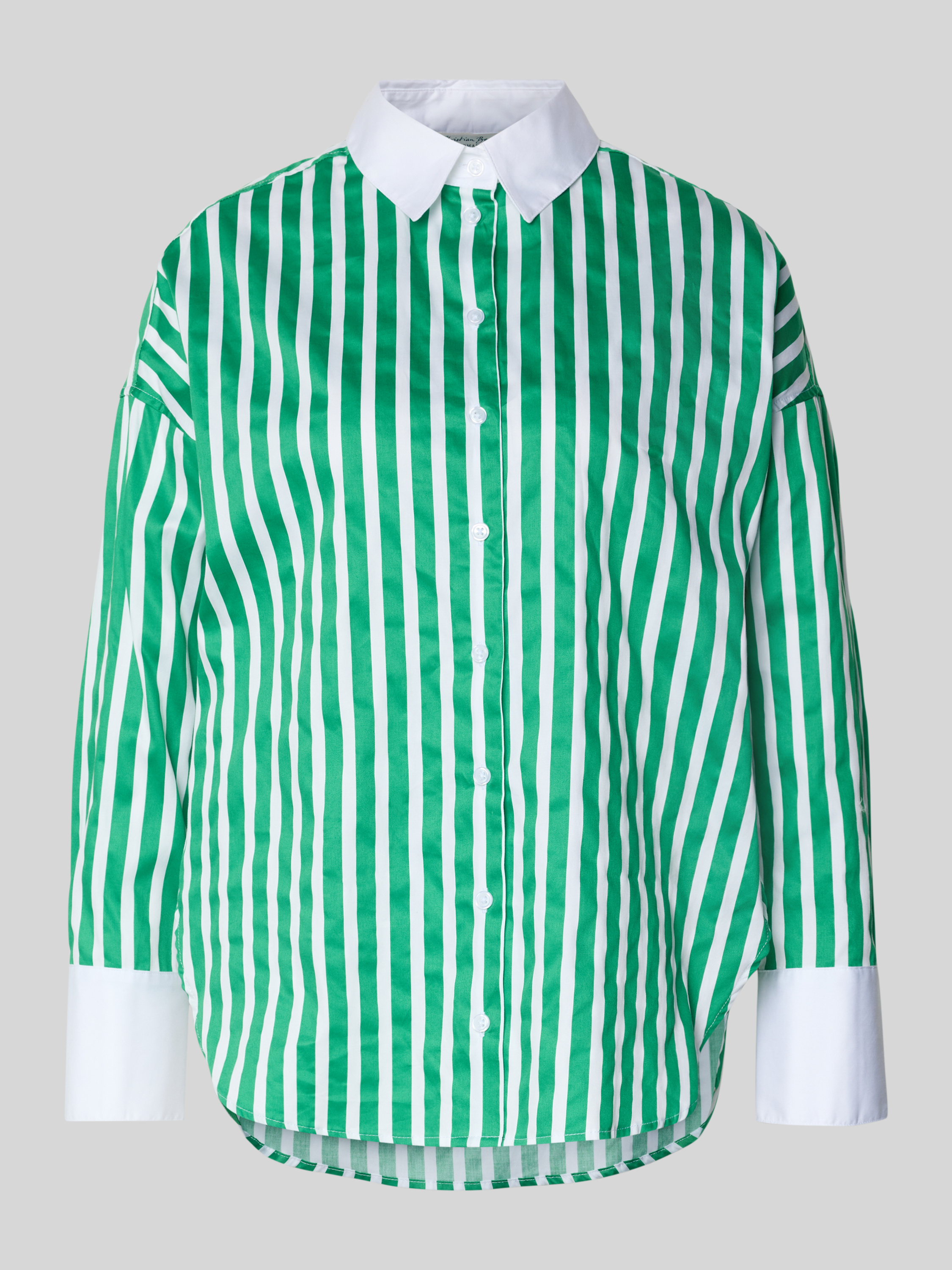 Christian Berg Woman Regular fit overhemdblouse met afgeronde zoom in ...