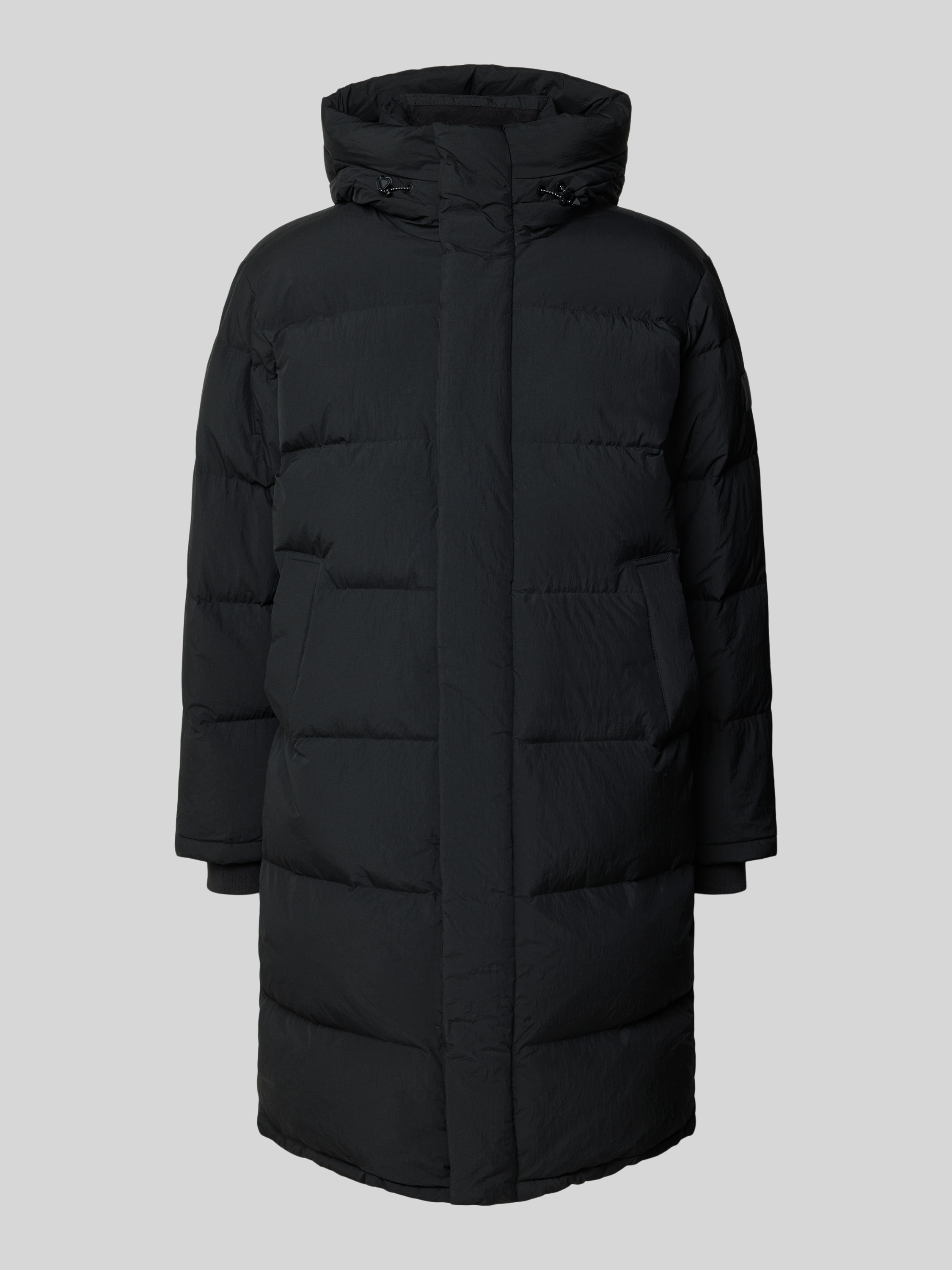 Kup online Tommy Jeans Płaszcz puchowy o kroju relaxed fit z kapturem ...