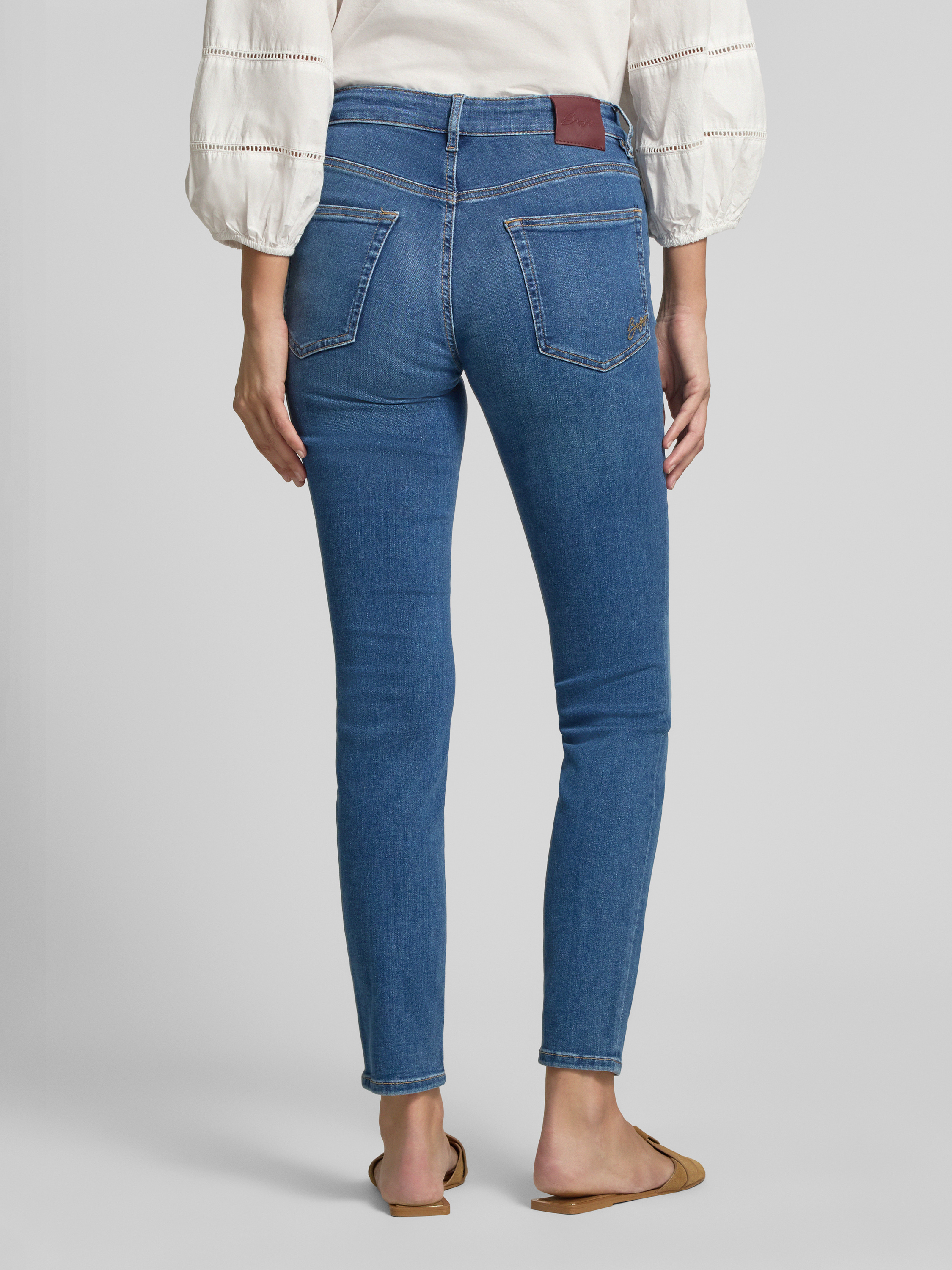 BOSS Orange bootcut jeans van katoenmix model 'C-JACKIE MR' in ...