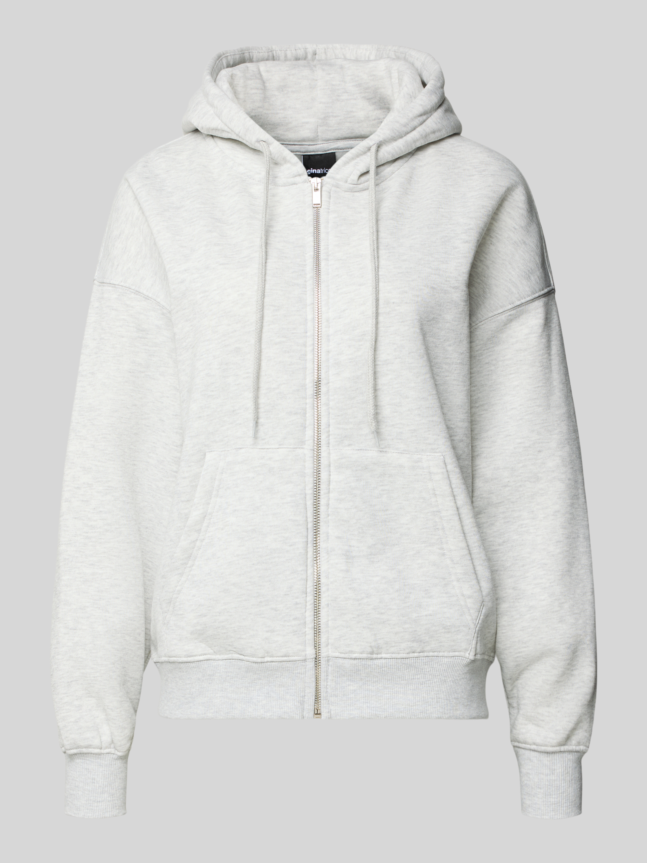 Gina Tricot Oversized fit sweatjack met gedeelde kangoeroezak in ...