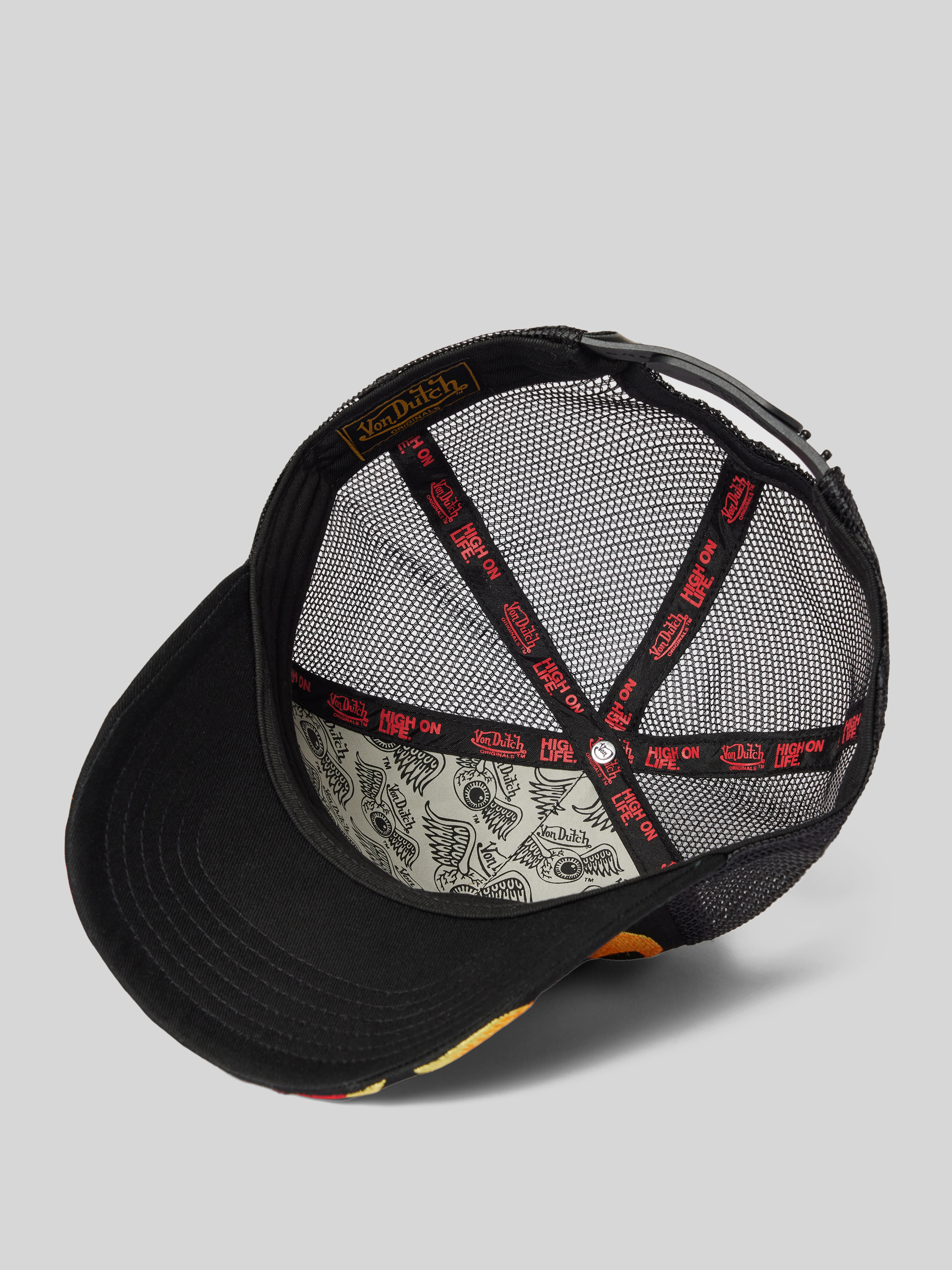 Von Dutch Baseball Cap mit Motiv-Print (black) online kaufen