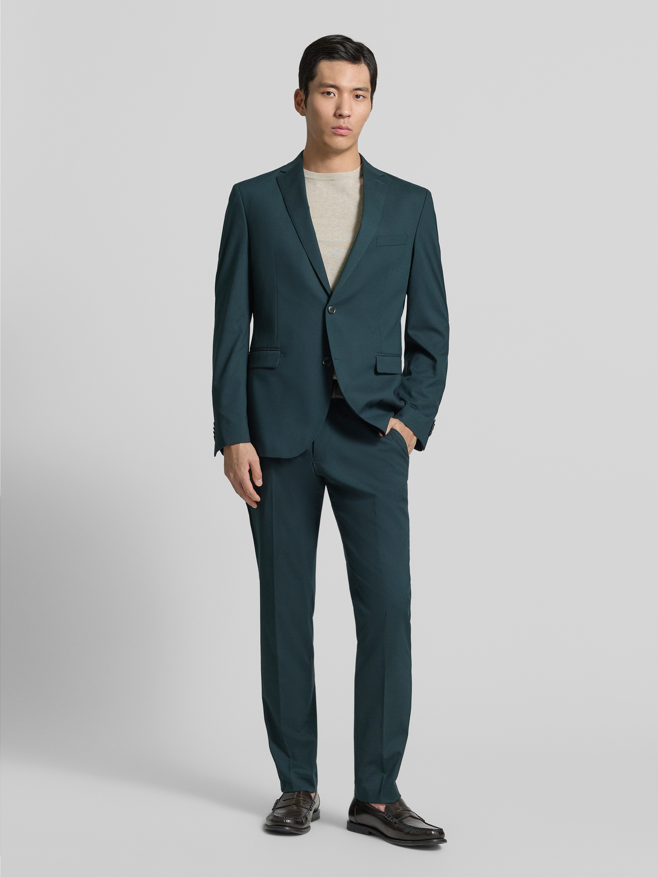 s.Oliver BLACK LABEL Regular Fit Anzughose mit Viskose Anteil ...