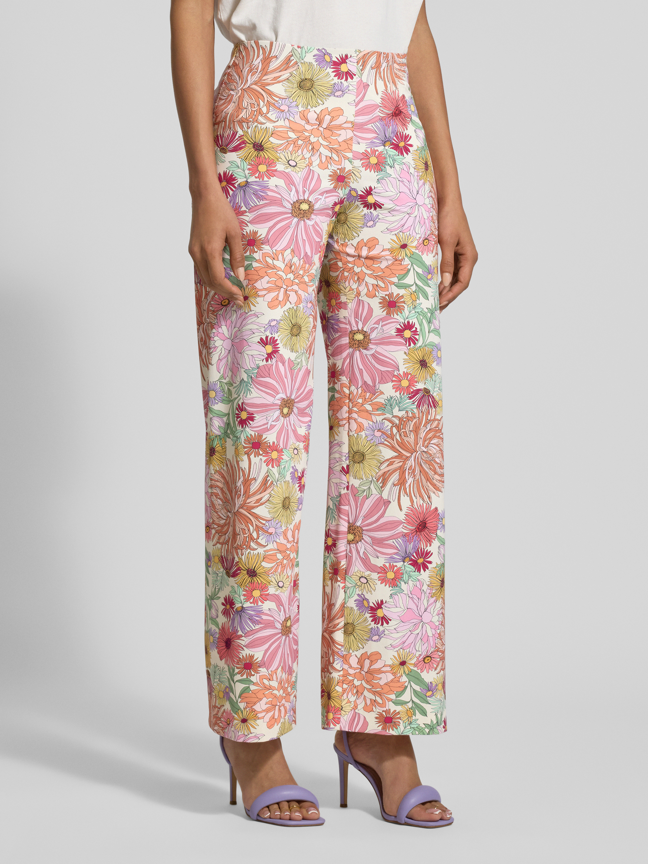 SEDUCTIVE Broek in all-over look, model 'KIMBELEY' in roze online kopen ...