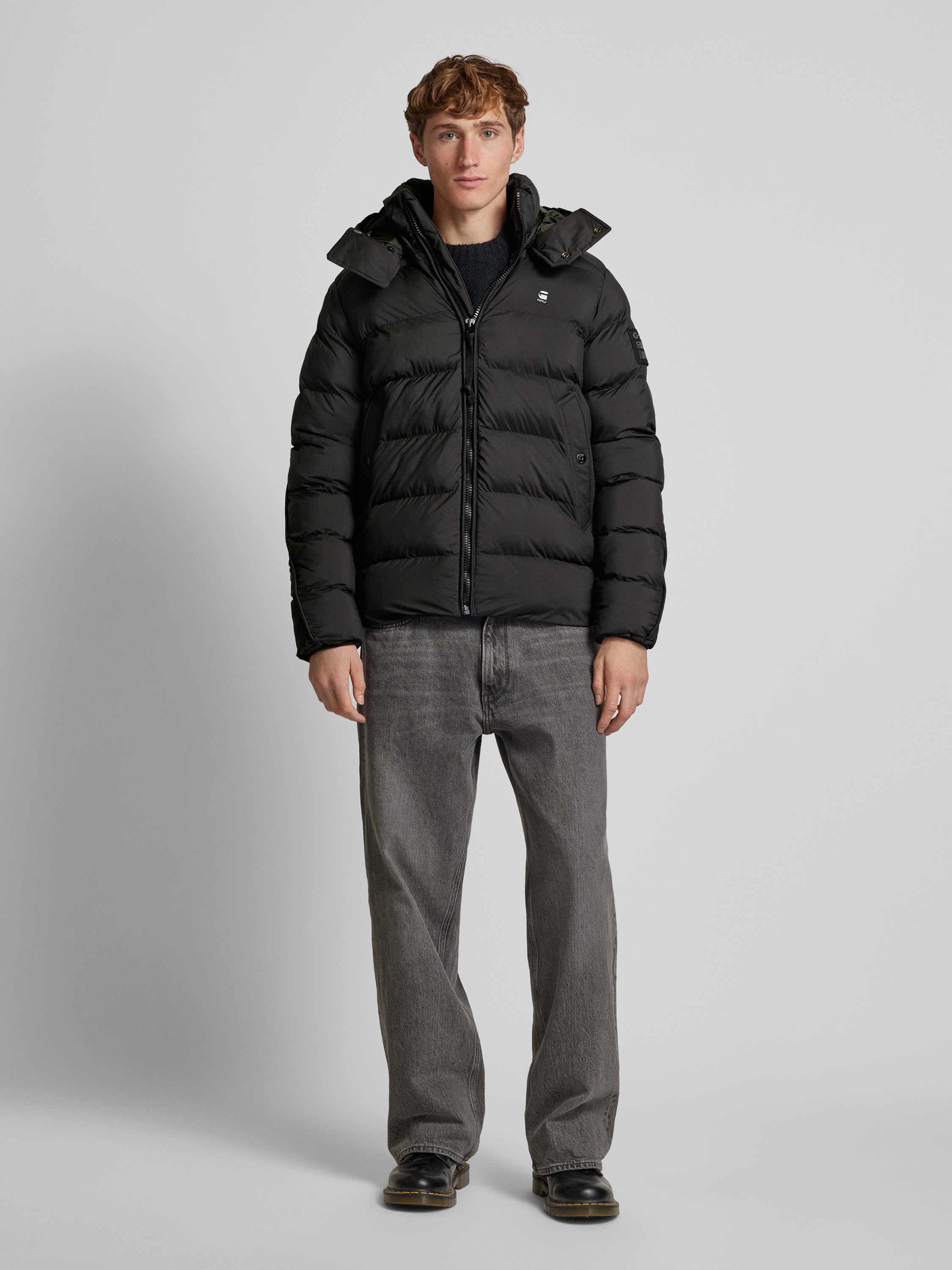 G-Star RAW Steppjacke mit Logo-Print Modell 'Whistler' (black) online ...