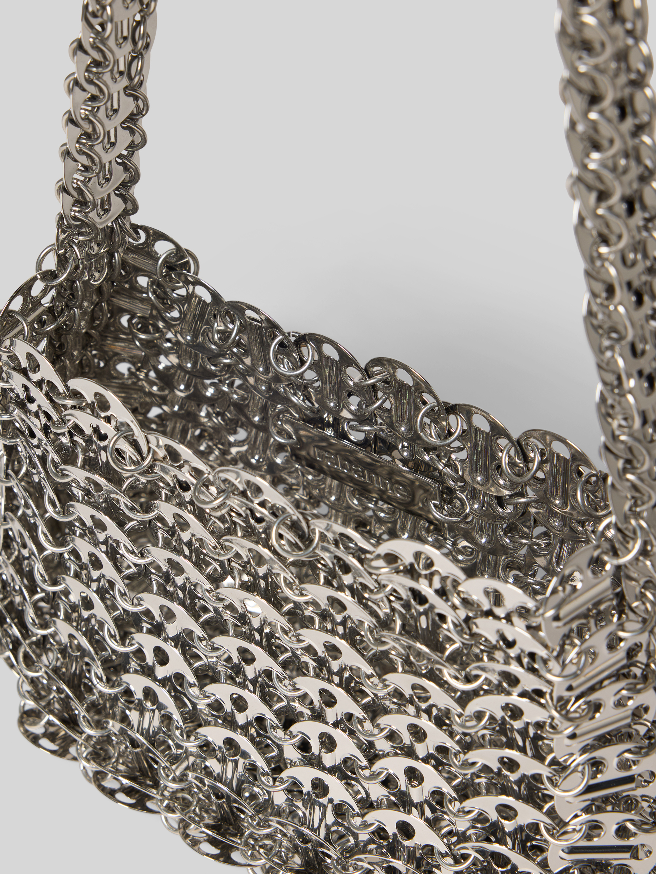 Rabanne Crossbody Bag in metallic (silber) online kaufen