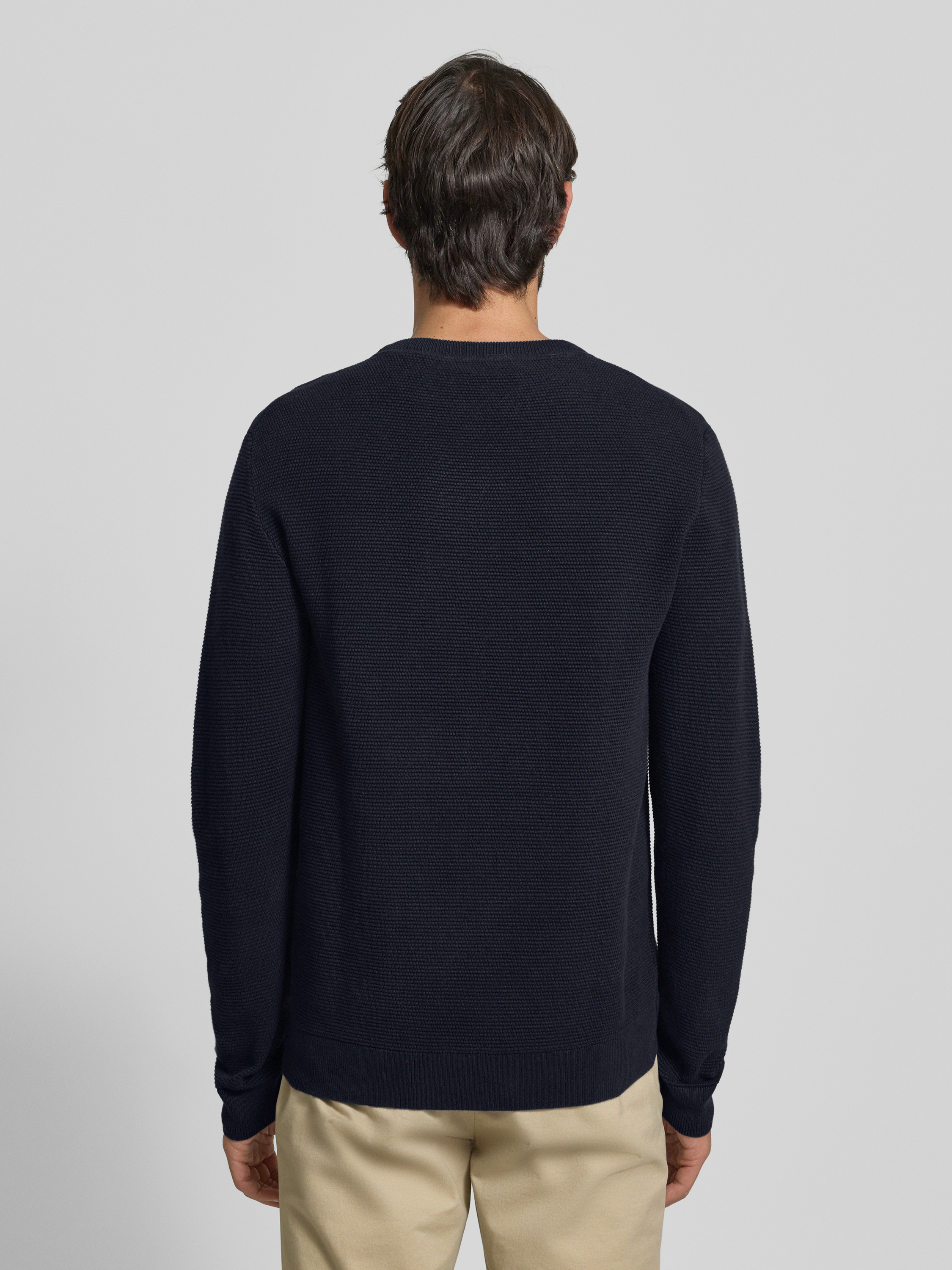 SELECTED HOMME Regular Fit Pullover aus reiner Bio-Baumwolle Modell 'ROSS' (dunkelblau) online ...