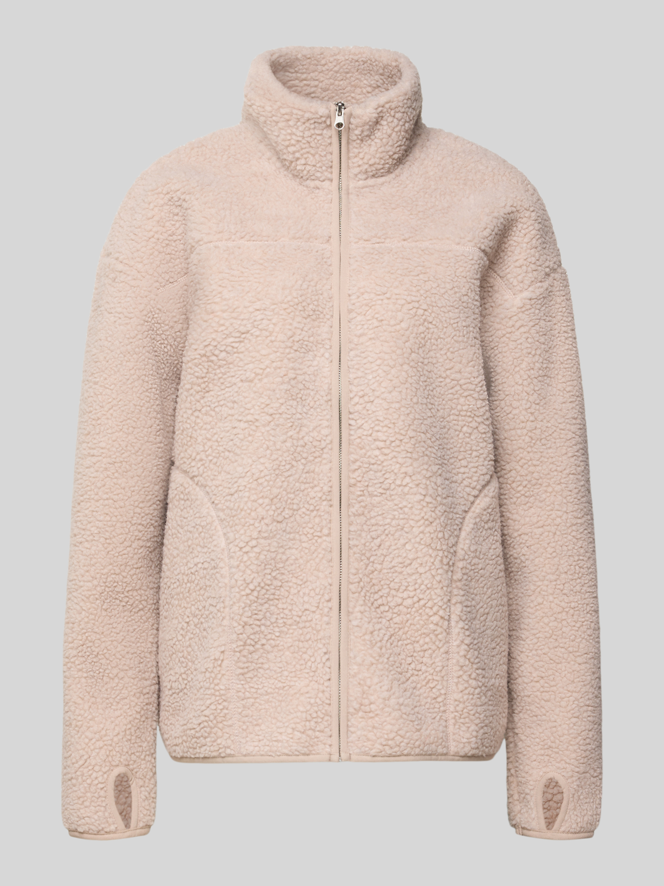 Kup online Pieces Kurtka z futerka o kroju regular fit ze stójką model ...