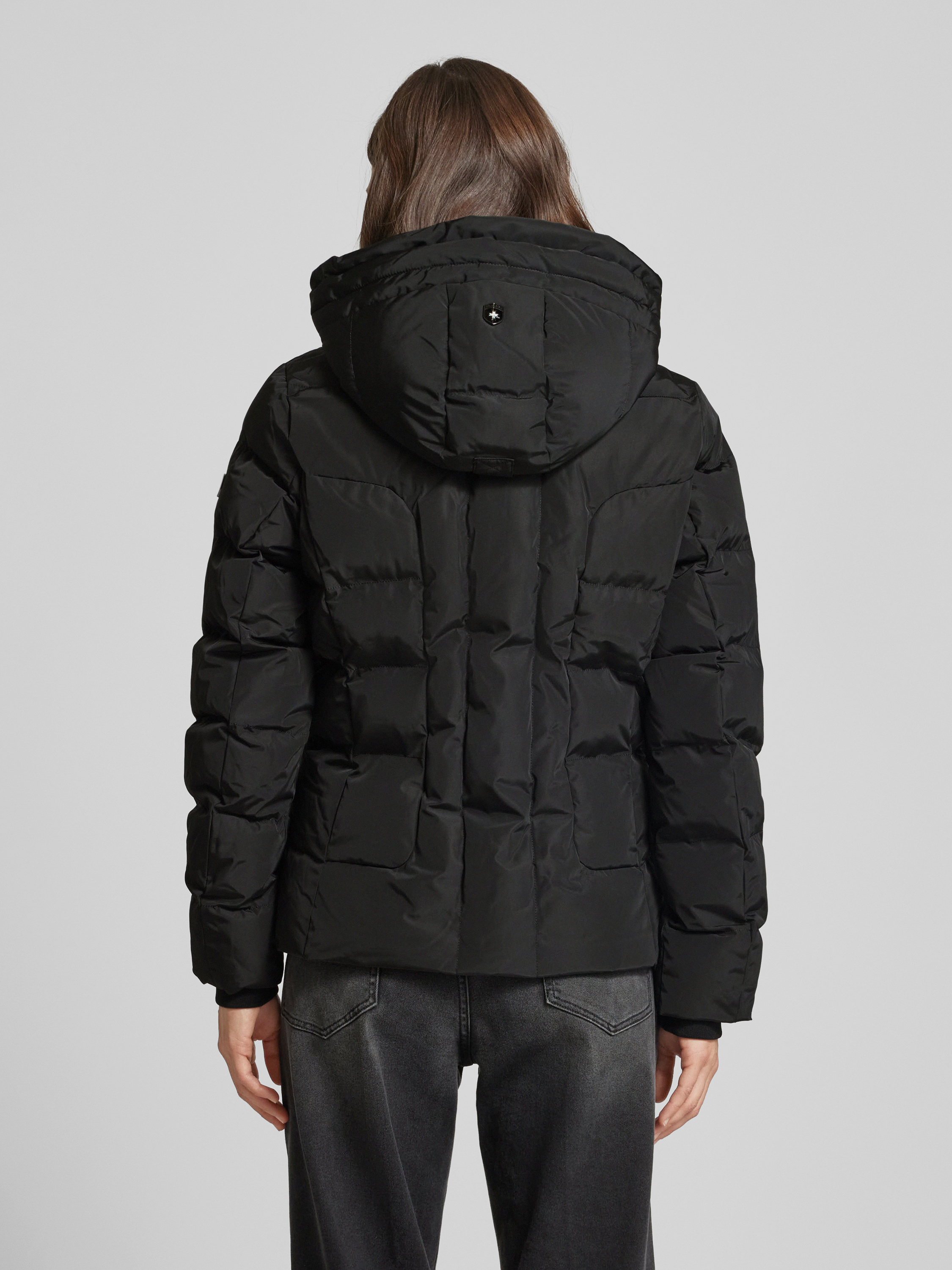 Wellensteyn Shaped Fit Steppjacke mit Kapuze Modell 'BELVITINI SHORT ...