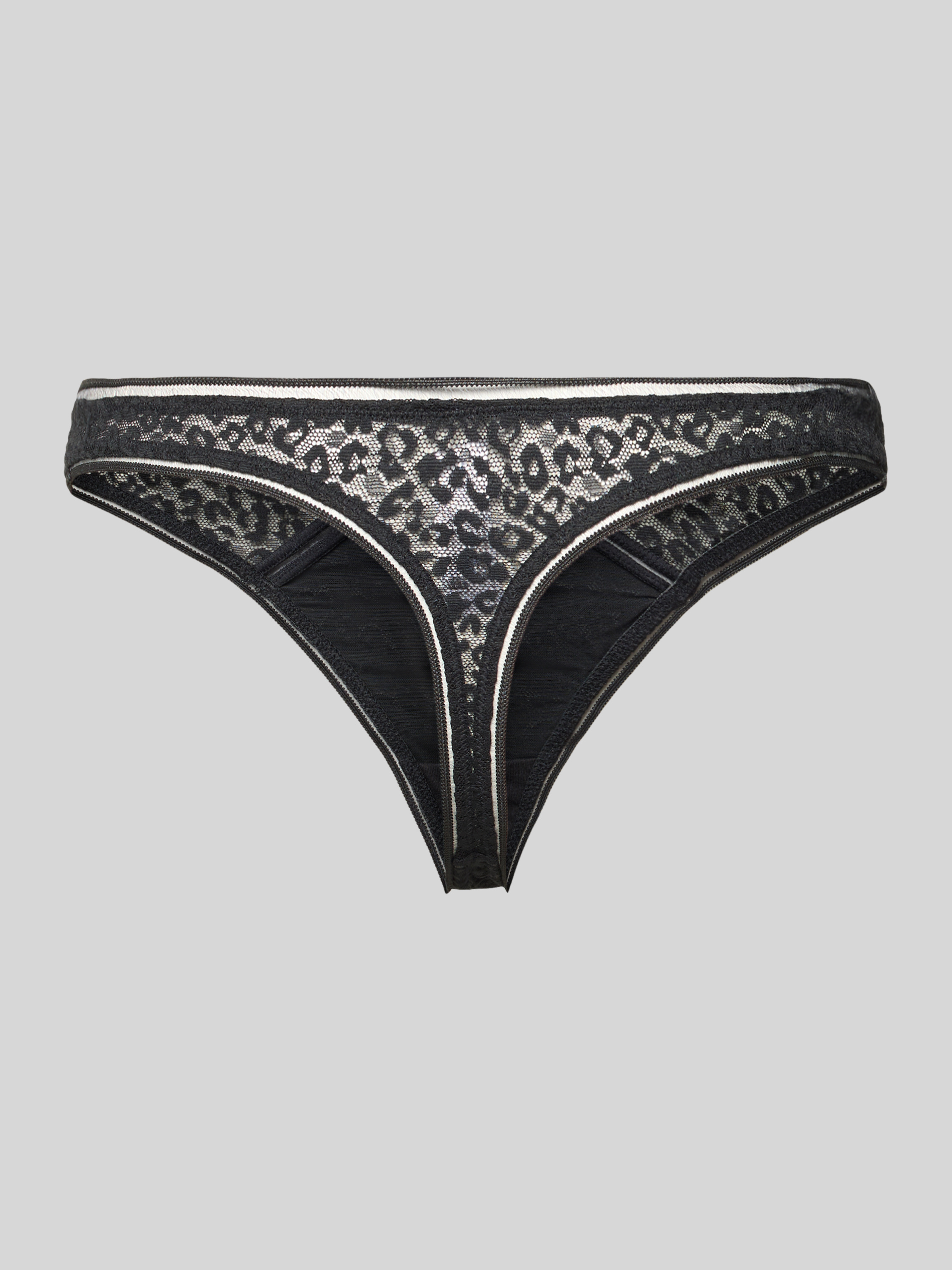 LASCANA String aus Spitze mit elastischem Bund (black) online kaufen