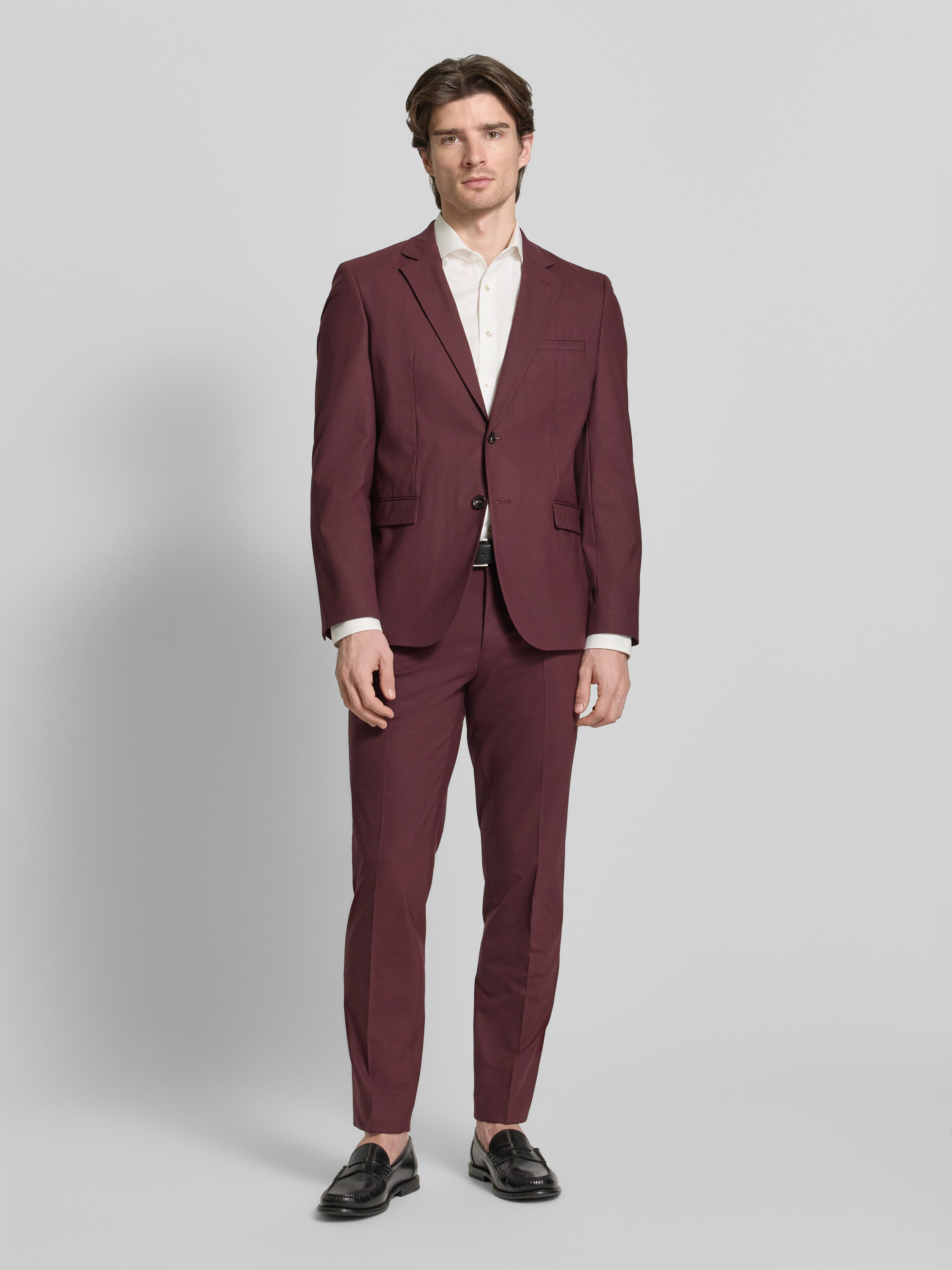 HUGO Slim Fit Anzug aus Woll-Mix Modell 'ARTI-HESTEN' (bordeaux) online ...