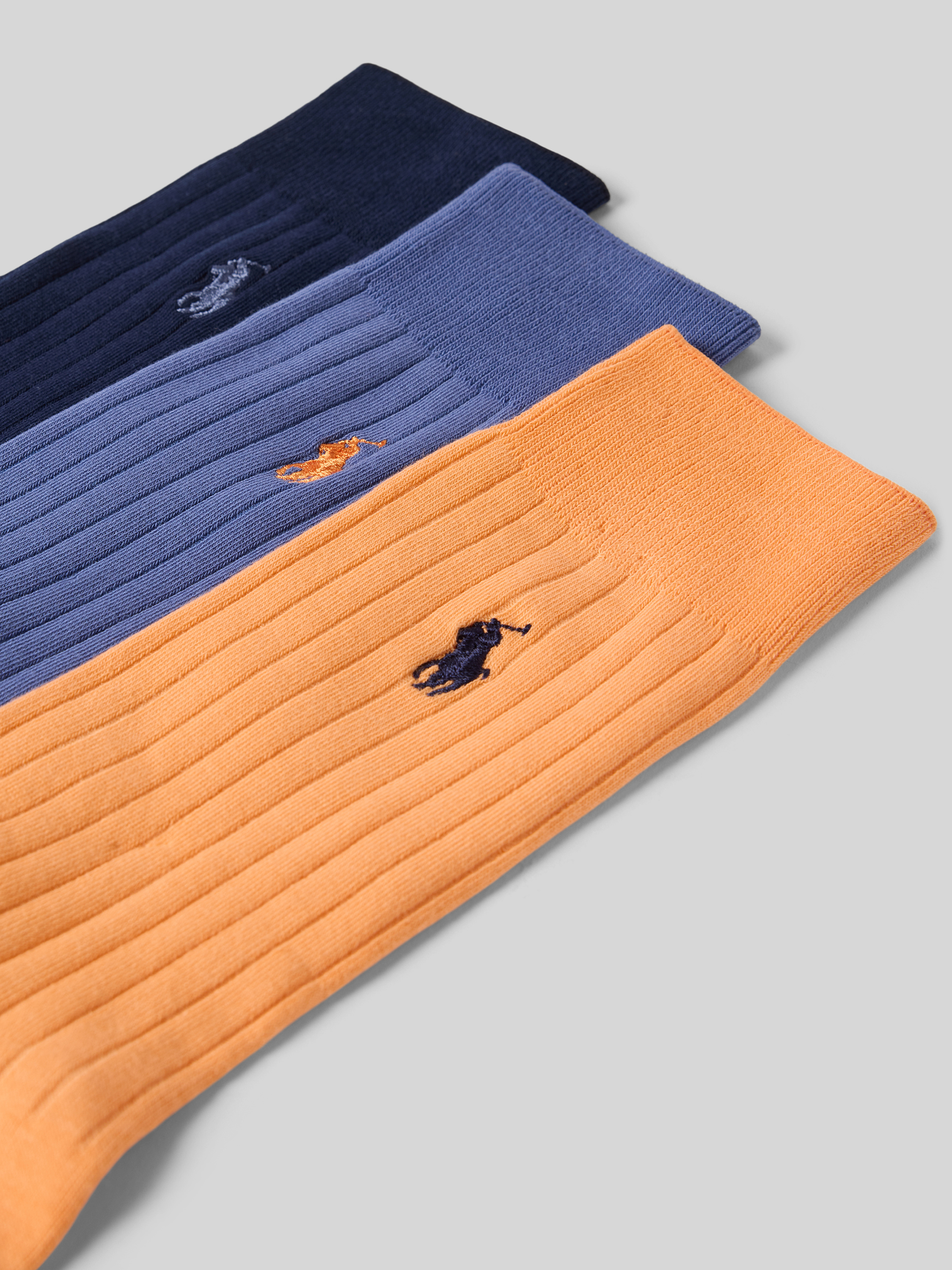 Polo Ralph Lauren Underwear Socken aus Baumwoll-Mix im 3er-Pack (orange ...