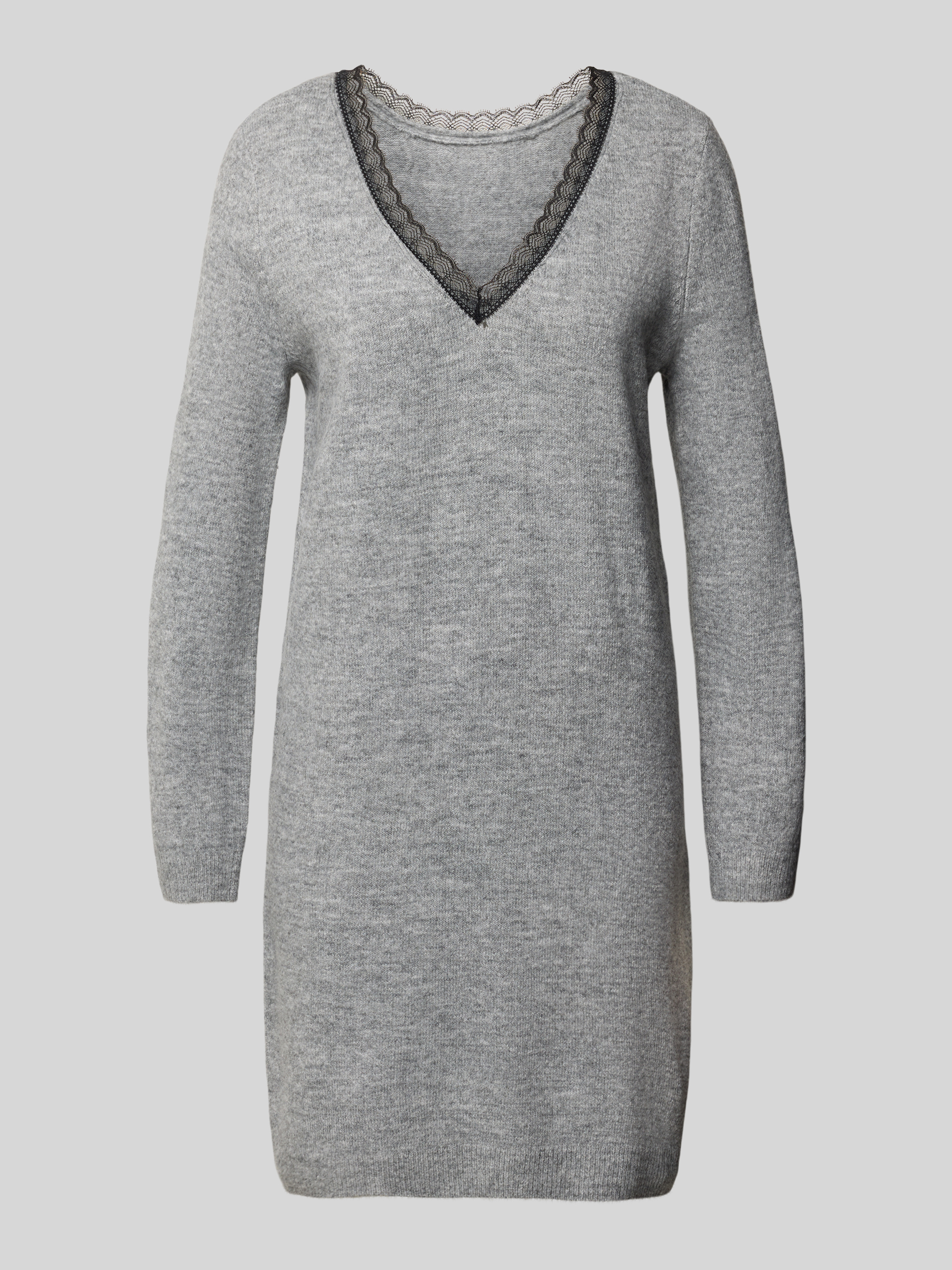 Kup online Only Sukienka z dzianiny taliowana z dekoltem w serek model ...