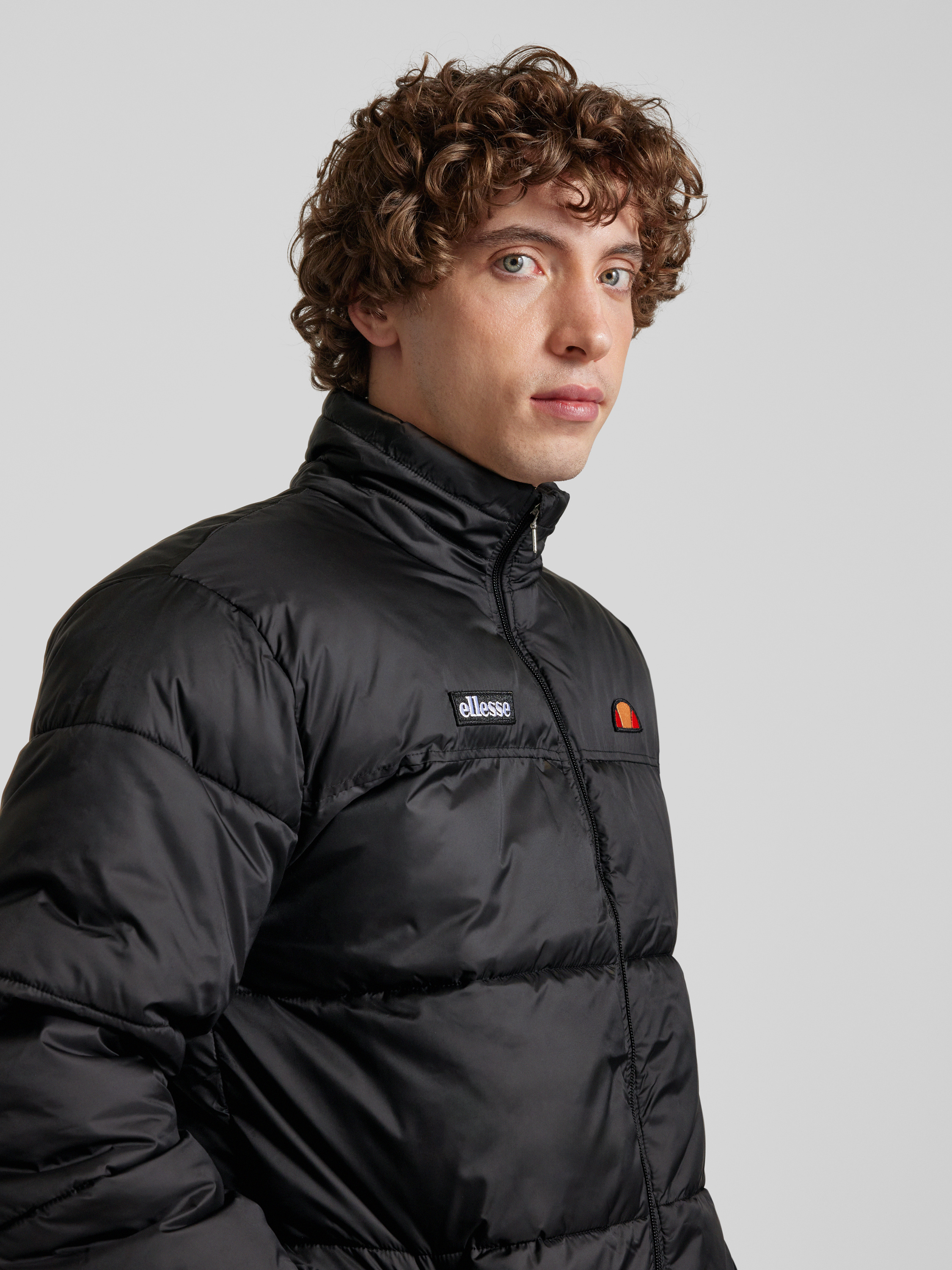 ellesse Steppjacke mit Label-Stitchings Modell 'CALOROSO' (black ...