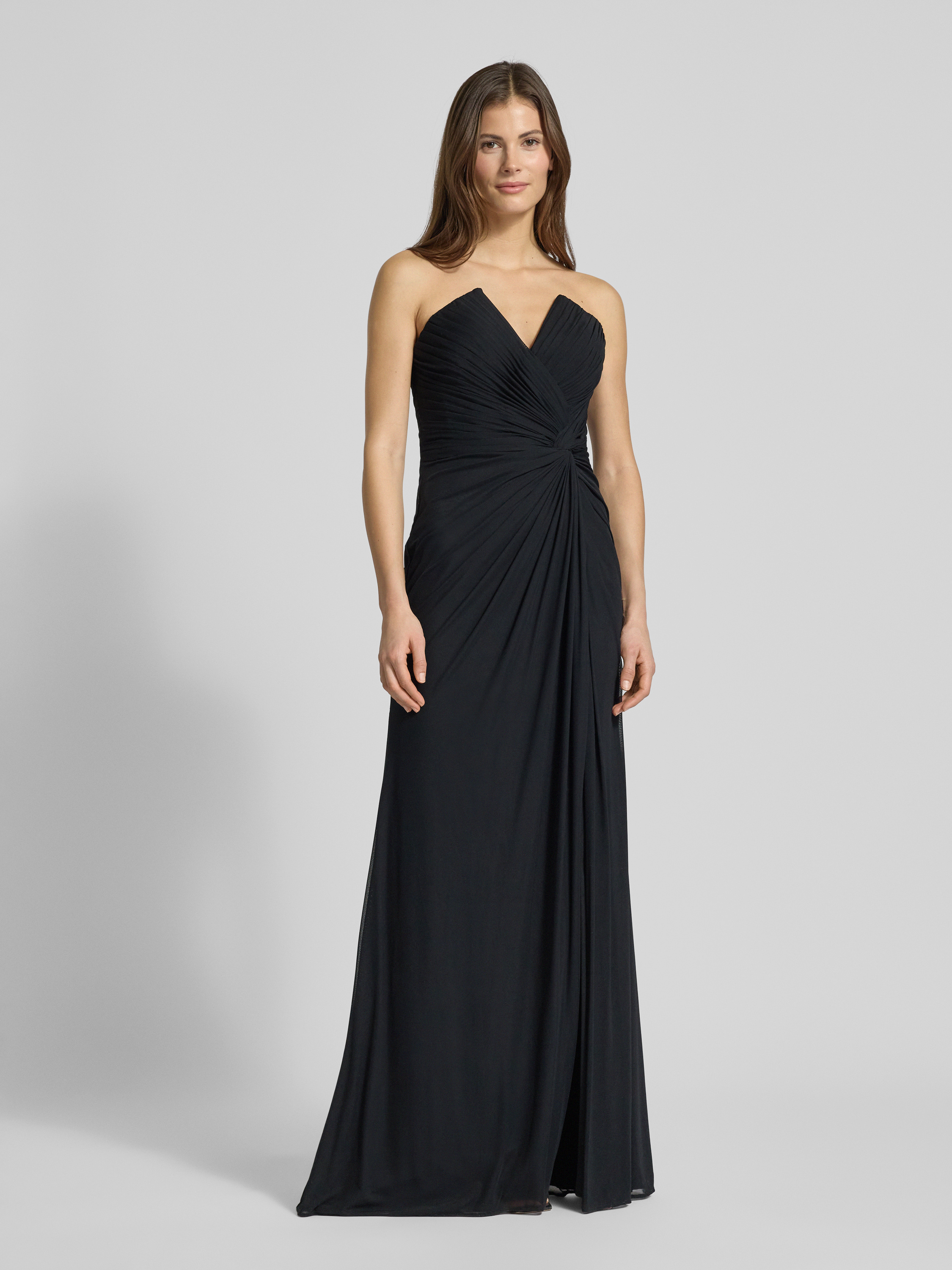 Mascara Regular Fit Abendkleid mit Gehschlitz (black) online kaufen