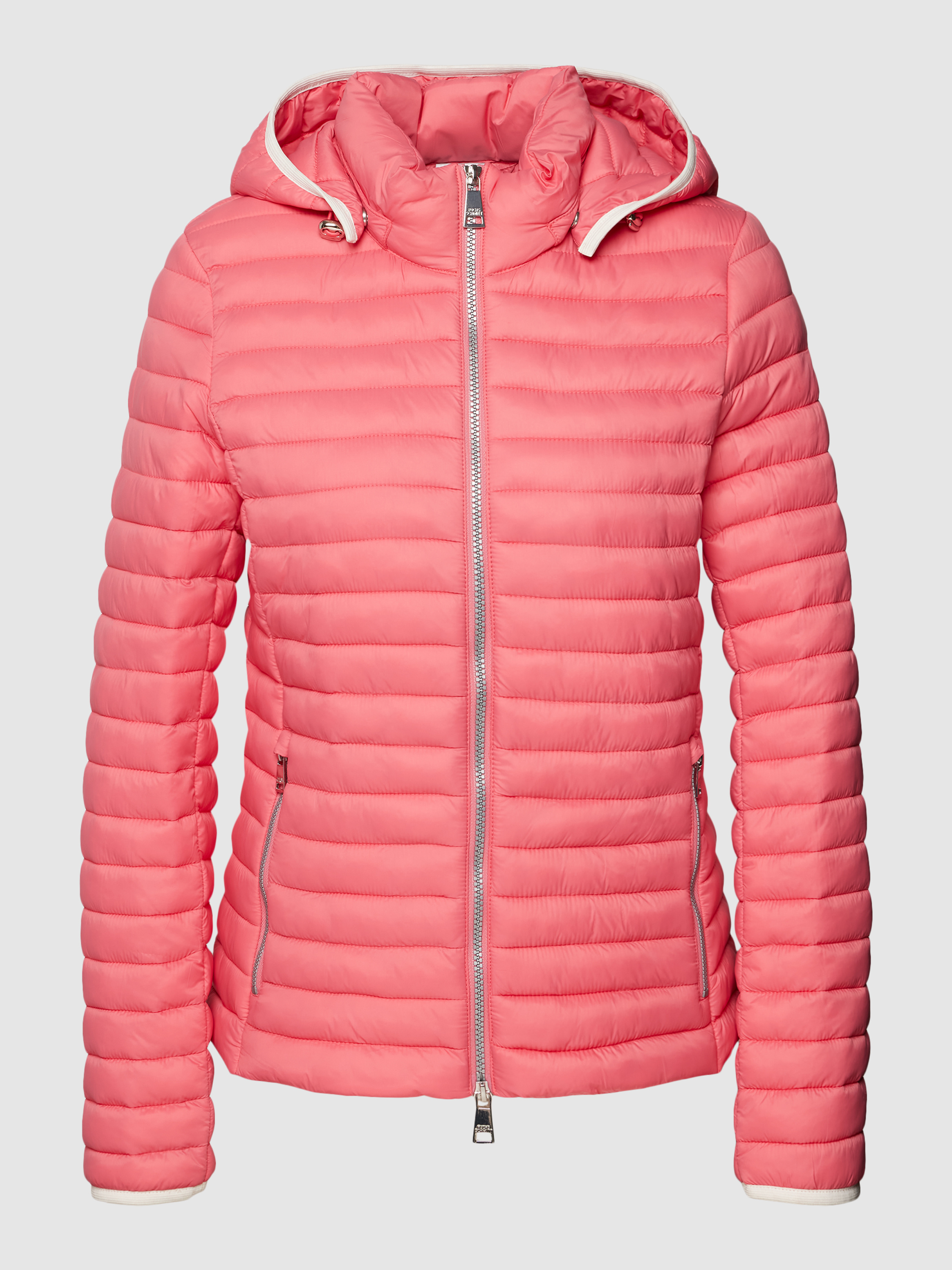 Fuchs Schmitt Steppjacke mit Label-Patch und abnehmbarer Kapuze (pink ...