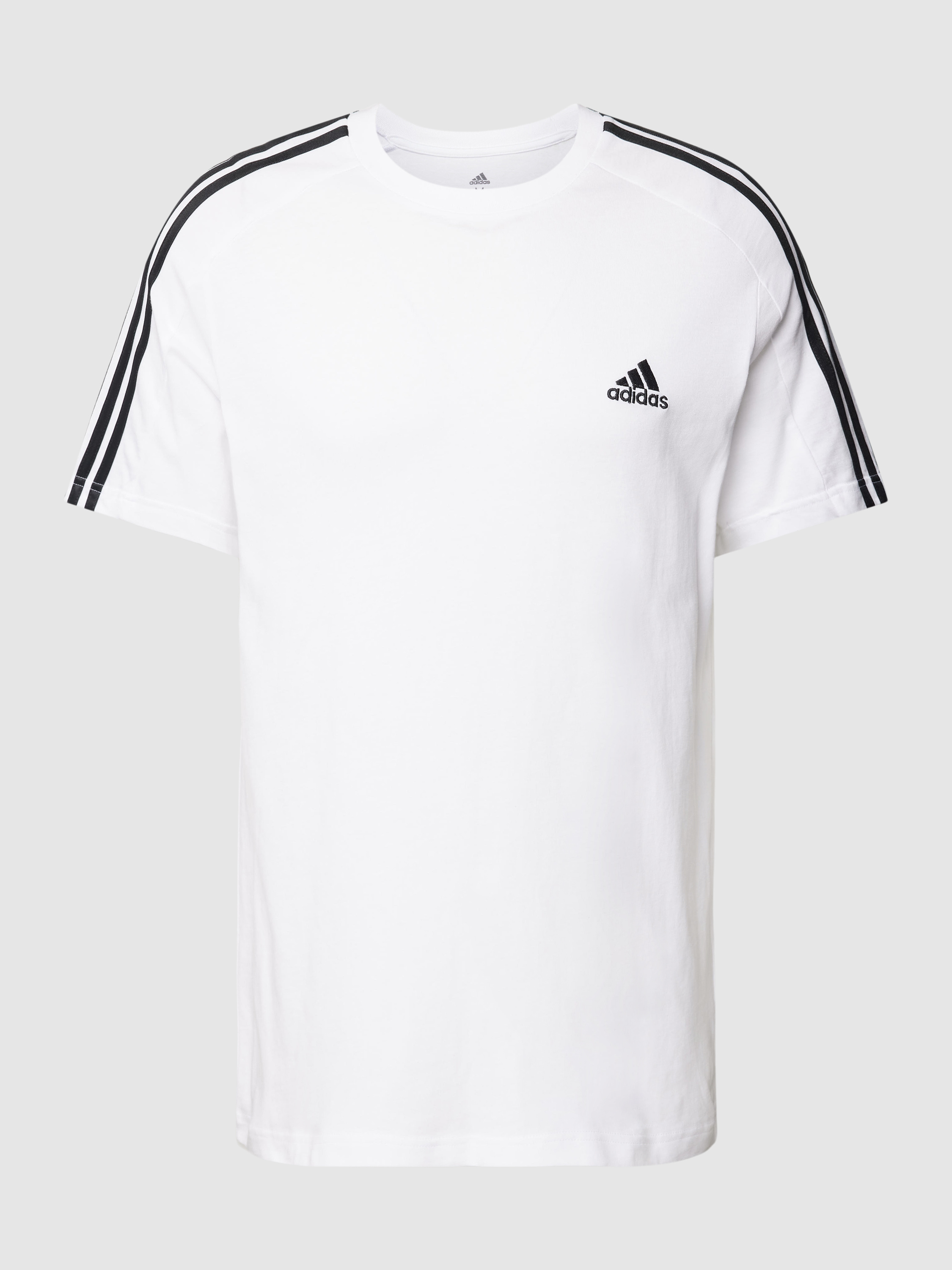 adidas Sportswear T-shirt met labelstitching in wit online kopen | P&C