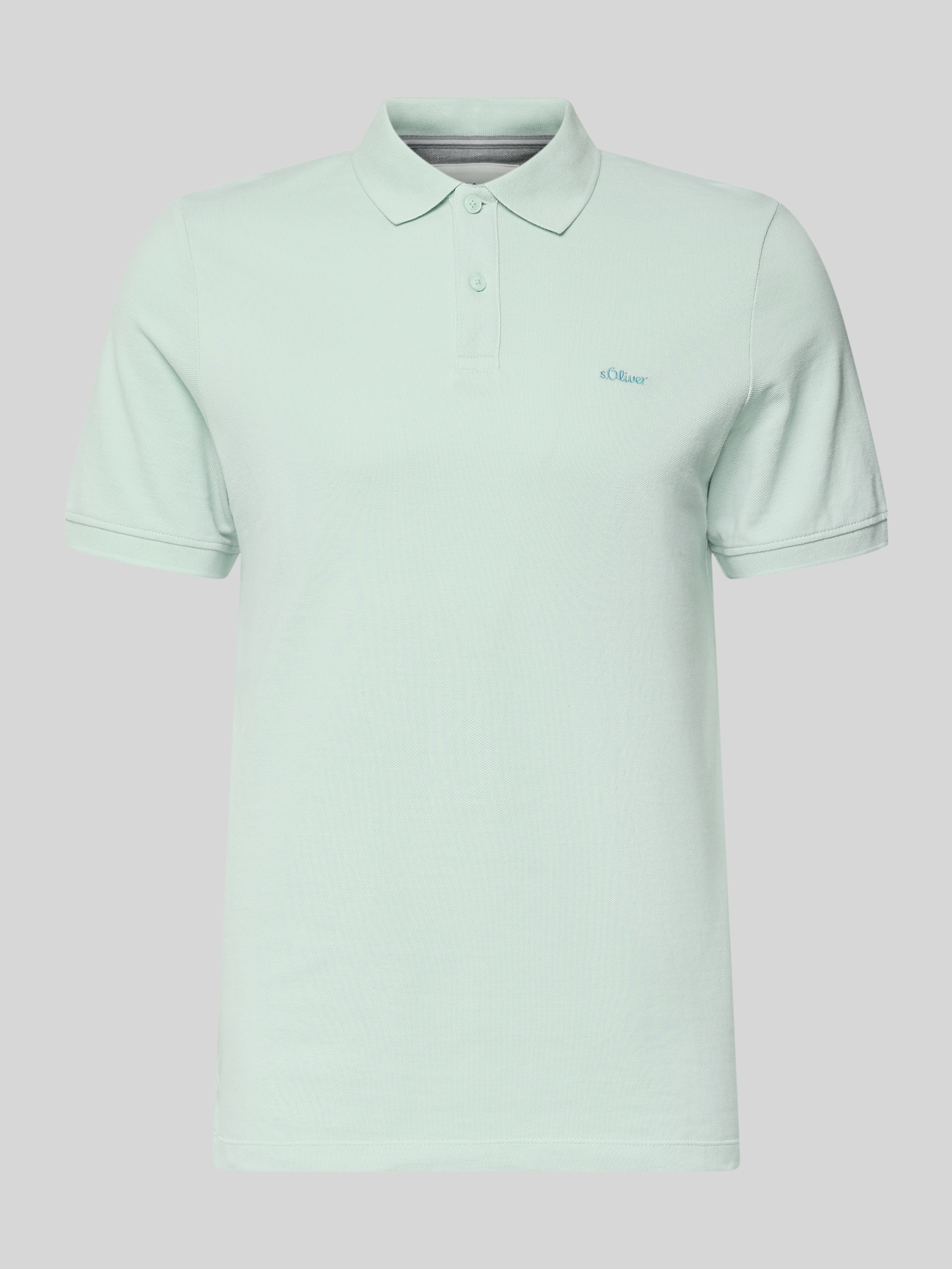 s.Oliver RED LABEL Regular Fit Poloshirt aus reiner Baumwolle (lind ...