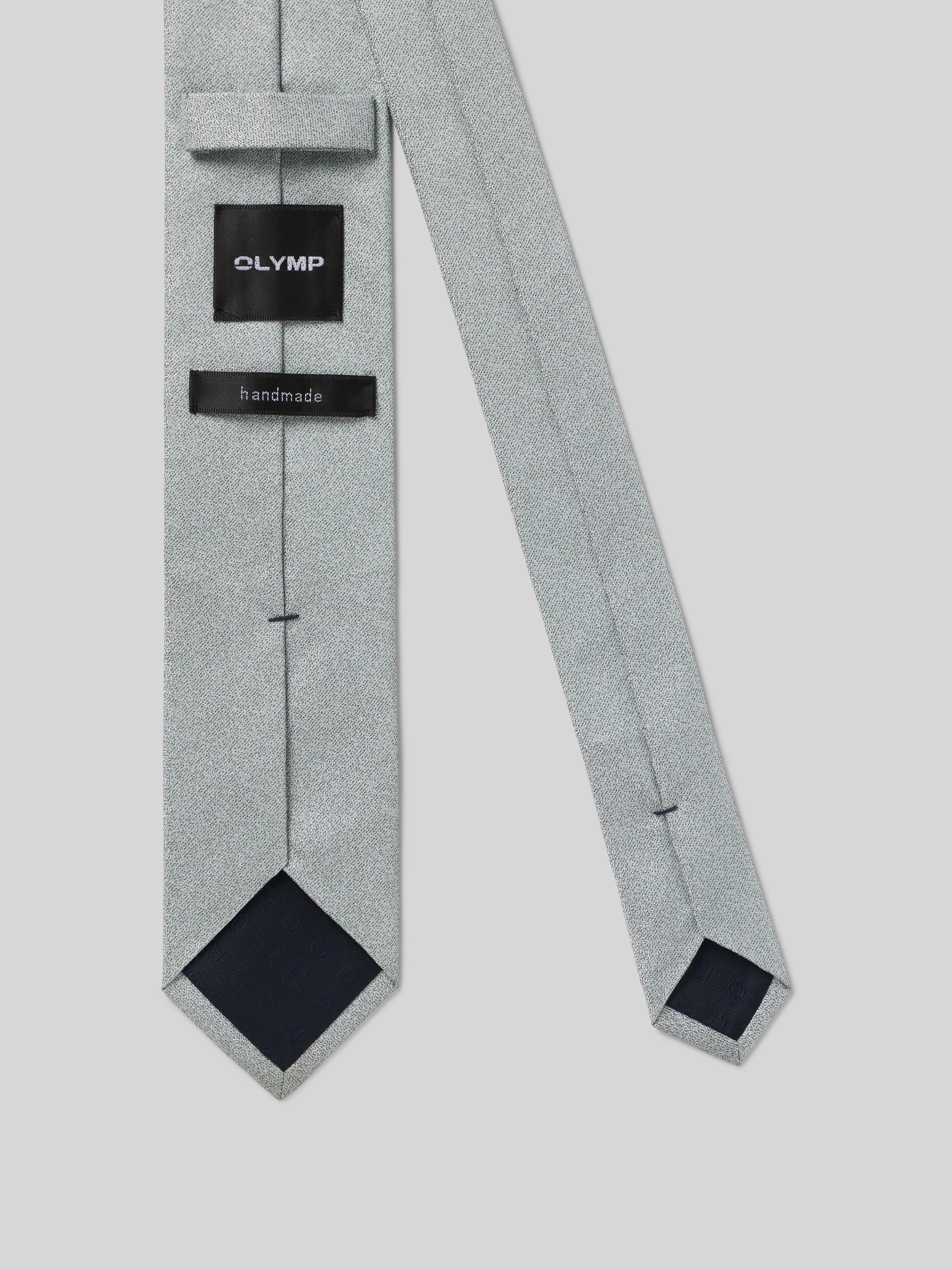 OLYMP Stropdas van pure zijde met logopatch (6,5 cm) in groen online ...