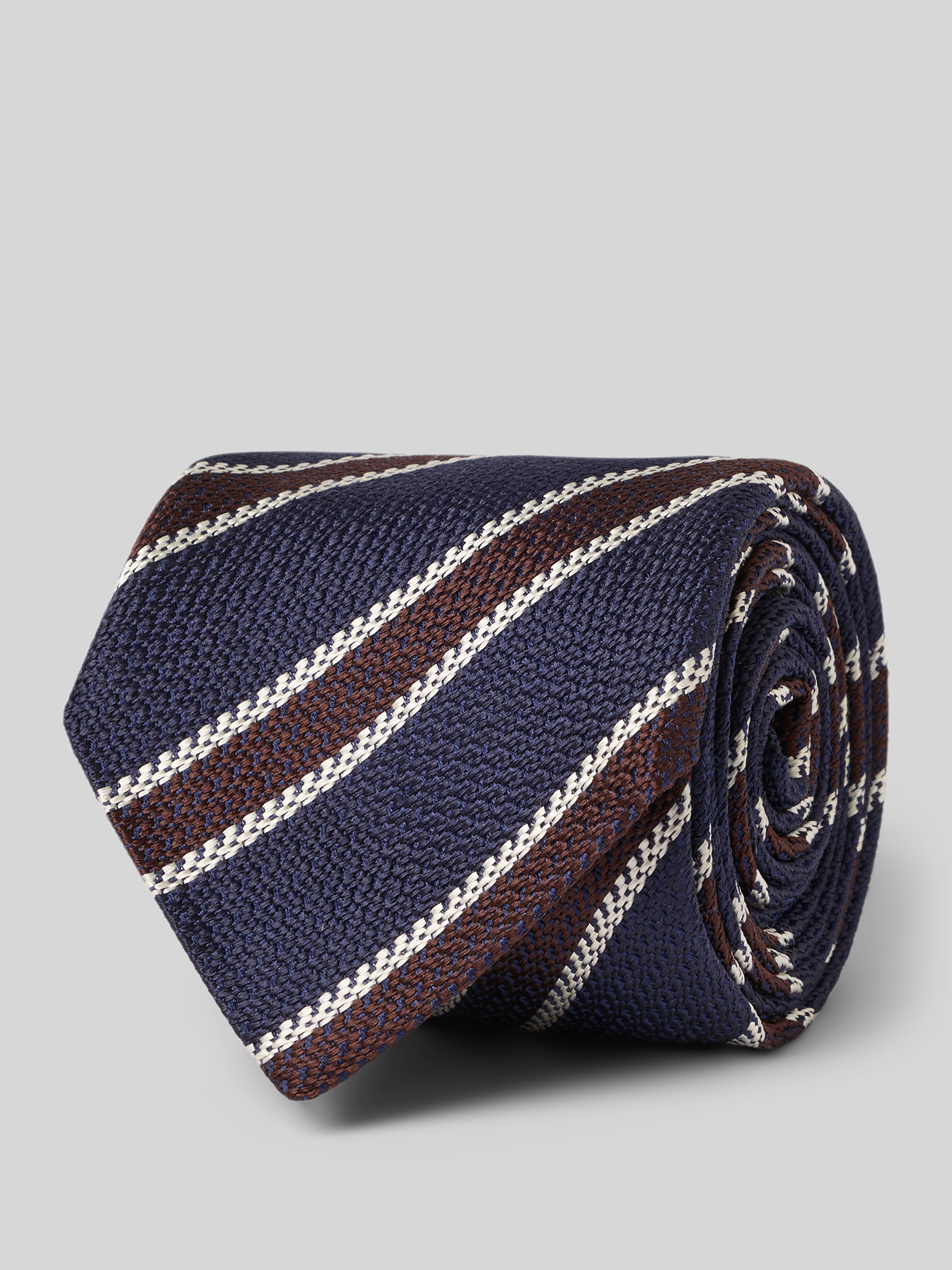 altea Krawatte aus reiner Seide Modell 'Ticino' (marine) online kaufen