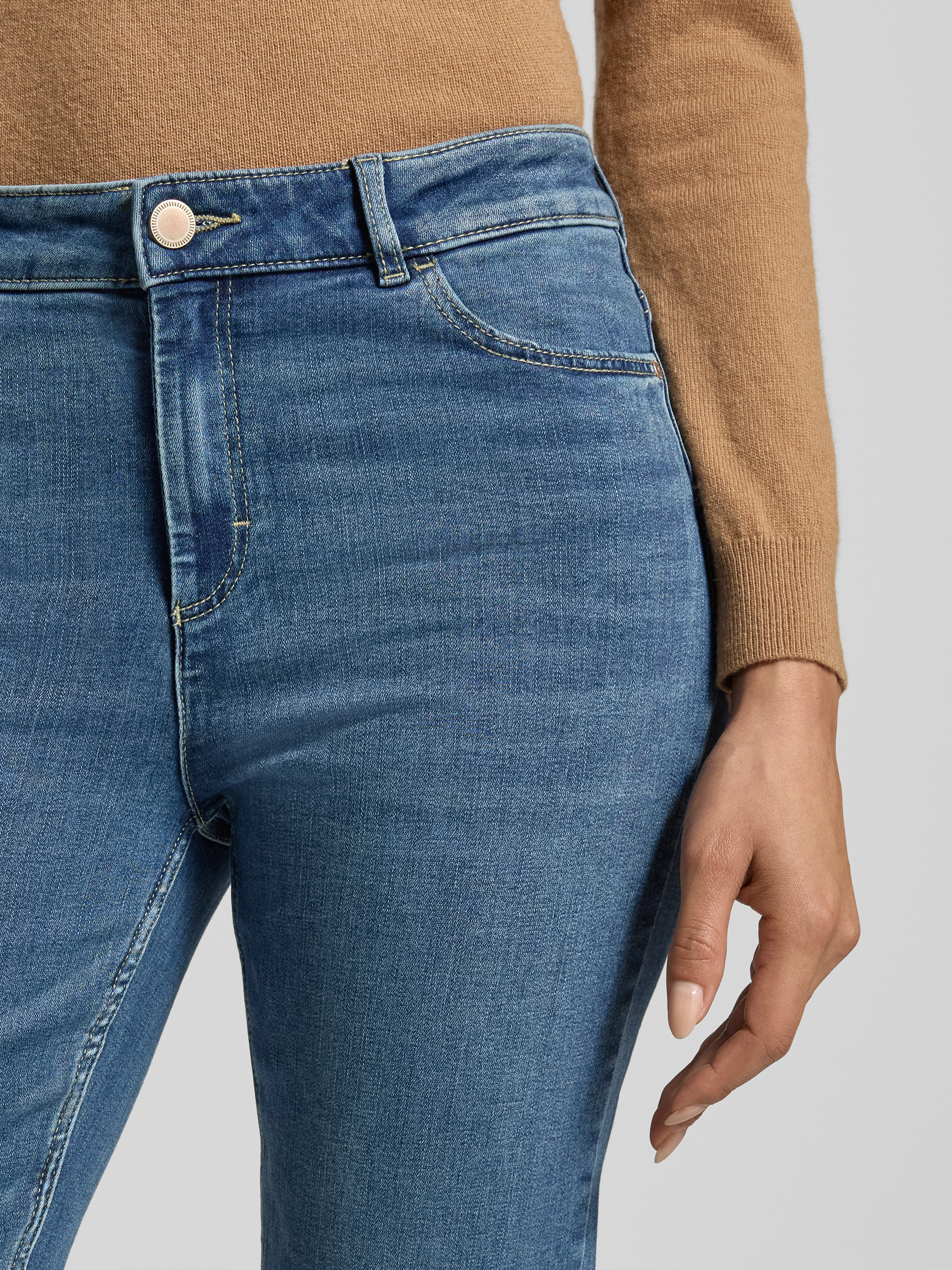 Christian Berg Woman Jeans met 5-pocketmodel in jeansblauw online kopen ...