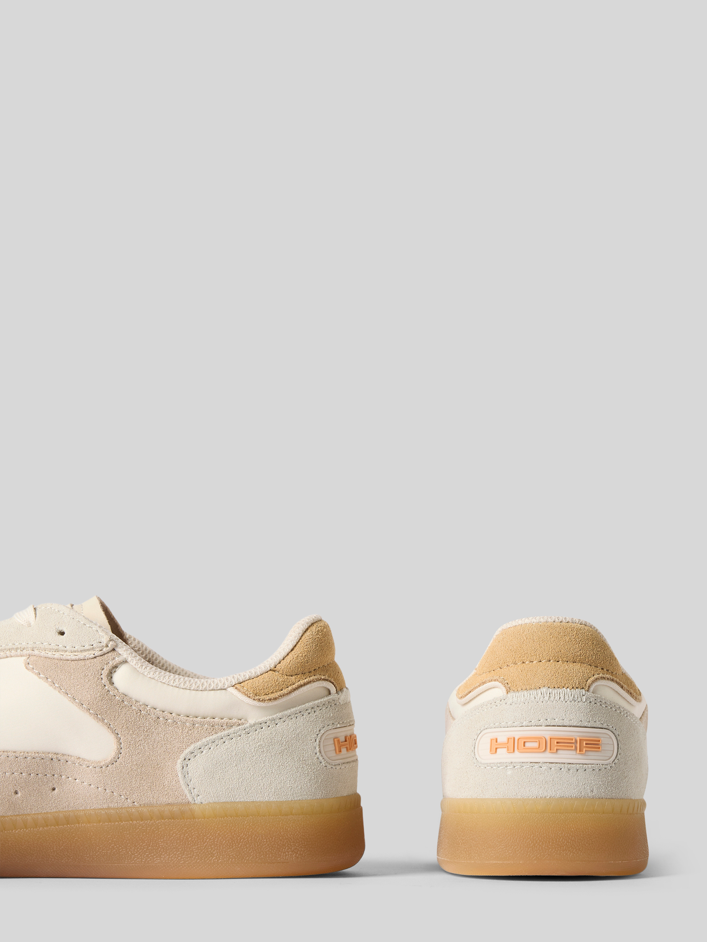 Kup online HOFF Sneakersy z mieszanki skóry model ‘Park’ (beżowy)