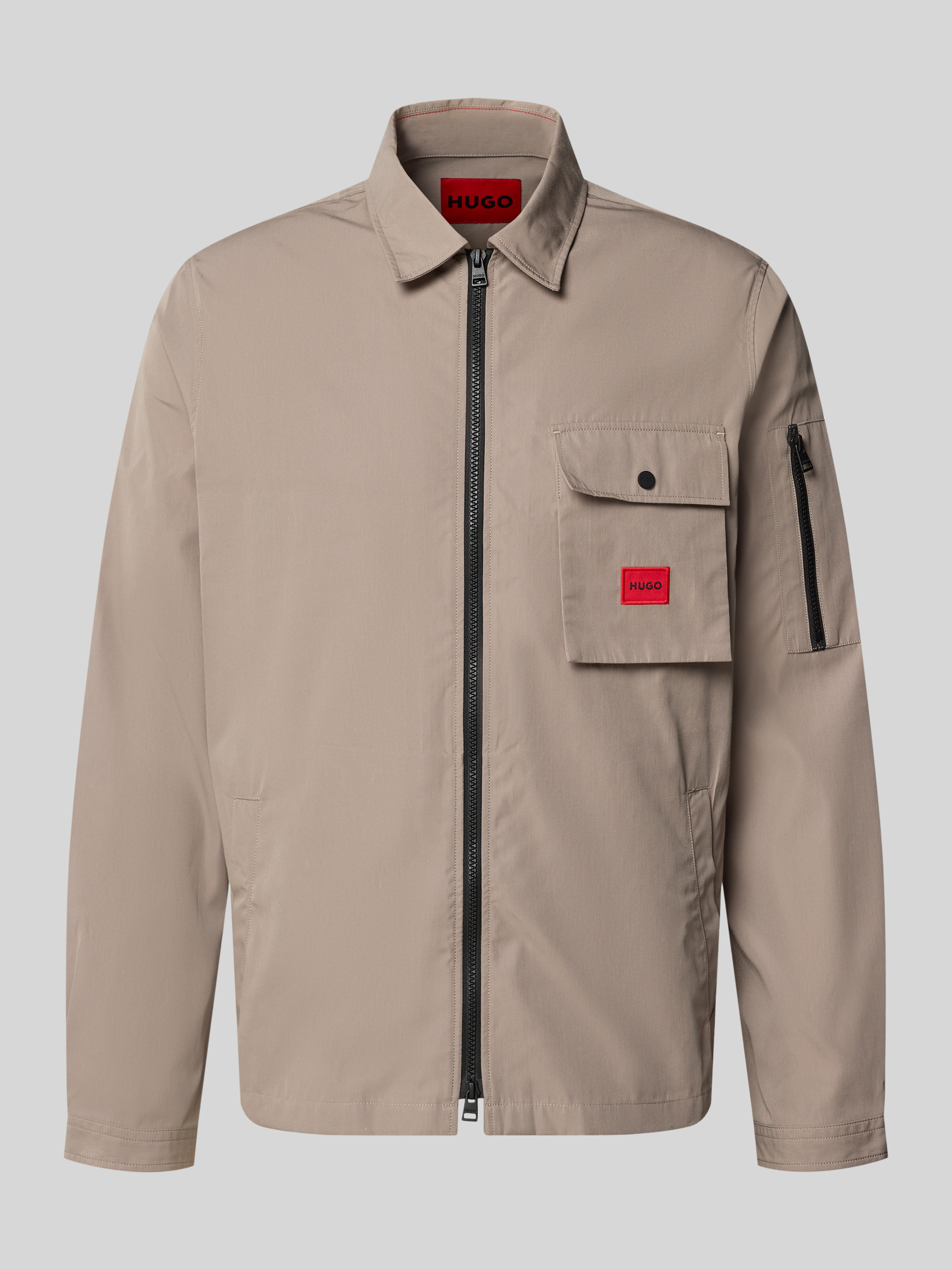 HUGO Regular Fit Hemdjacke aus Baumwoll-Mix Modell 'EMMOND ...