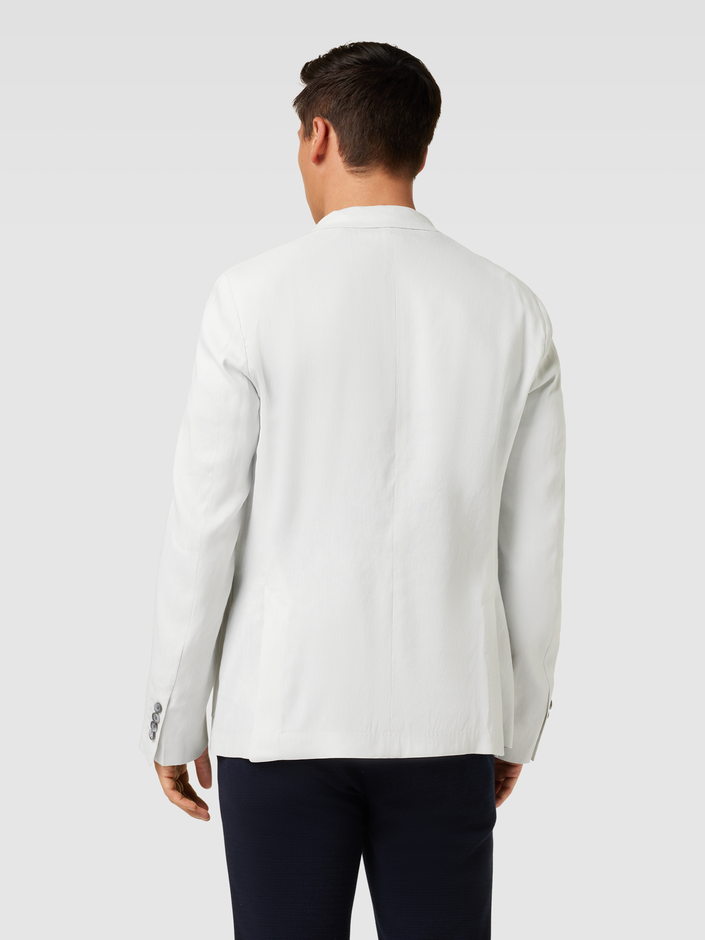 Kup online Strellson Marynarka o kroju regular fit z mieszanki lnu ...