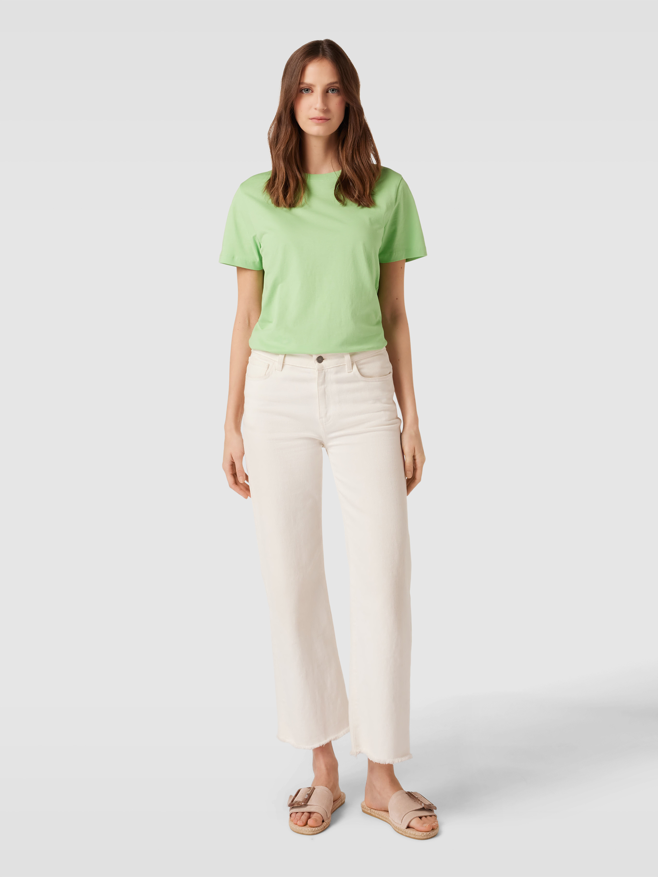 Selected Femme T-Shirt mit Label-Detail Modell 'MYESSENTIAL' (mint ...