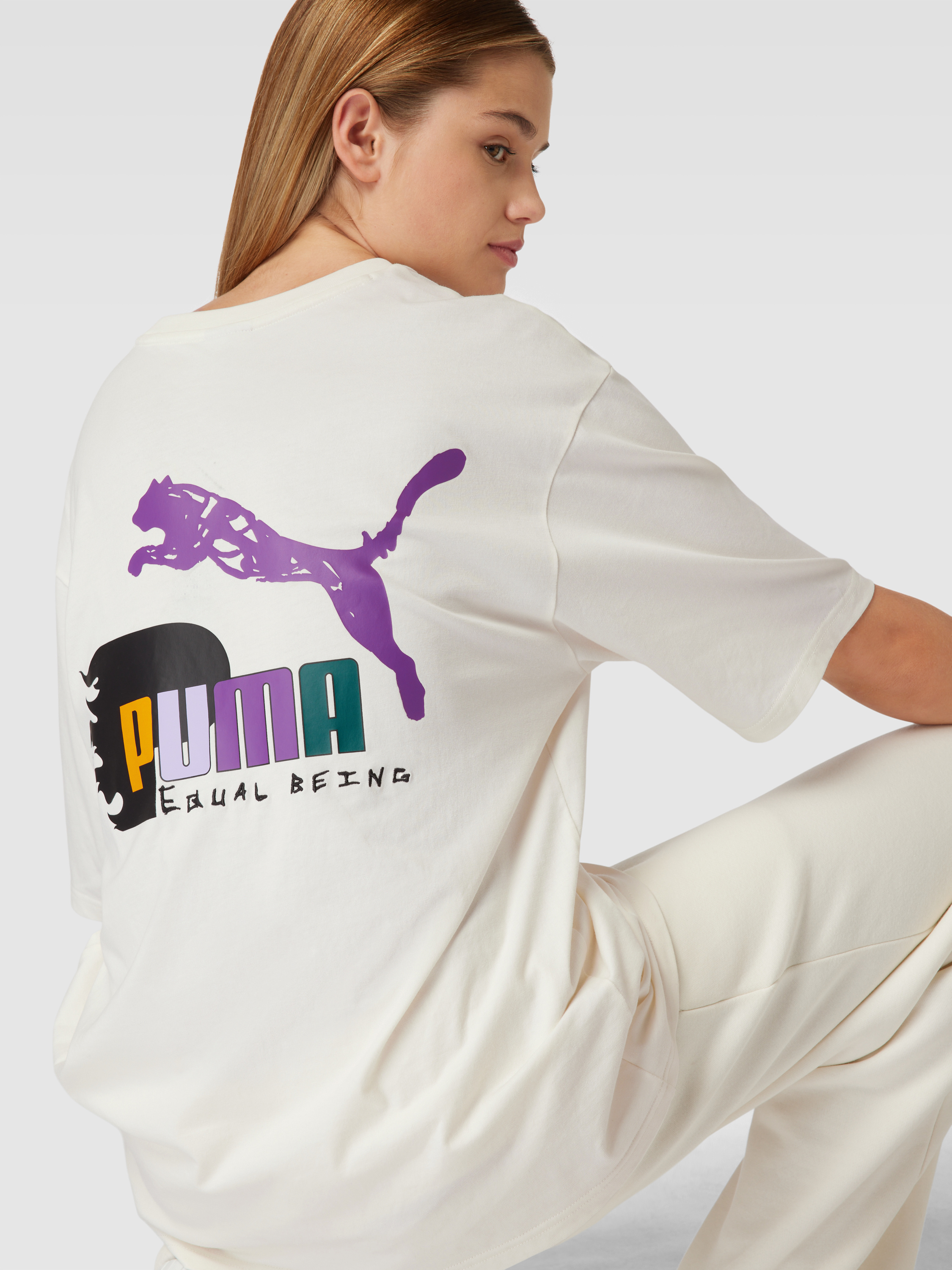 PUMA PERFORMANCE T-Shirt mit Label-Stitching - PUMA X P&C* (offwhite ...