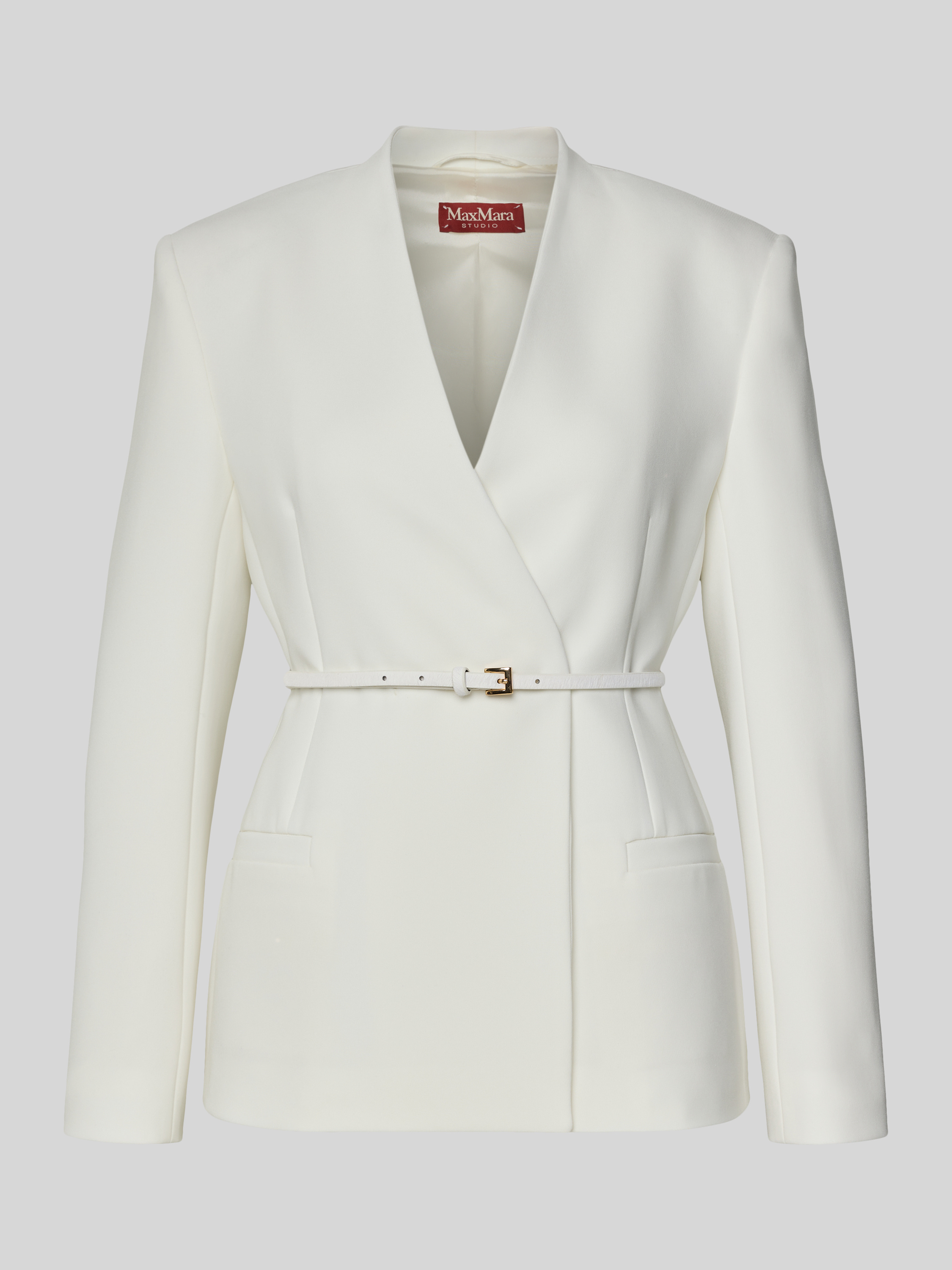 Max Mara Studio Taillierter Blazer mit extra Gürtel Modell 'QUINOA ...
