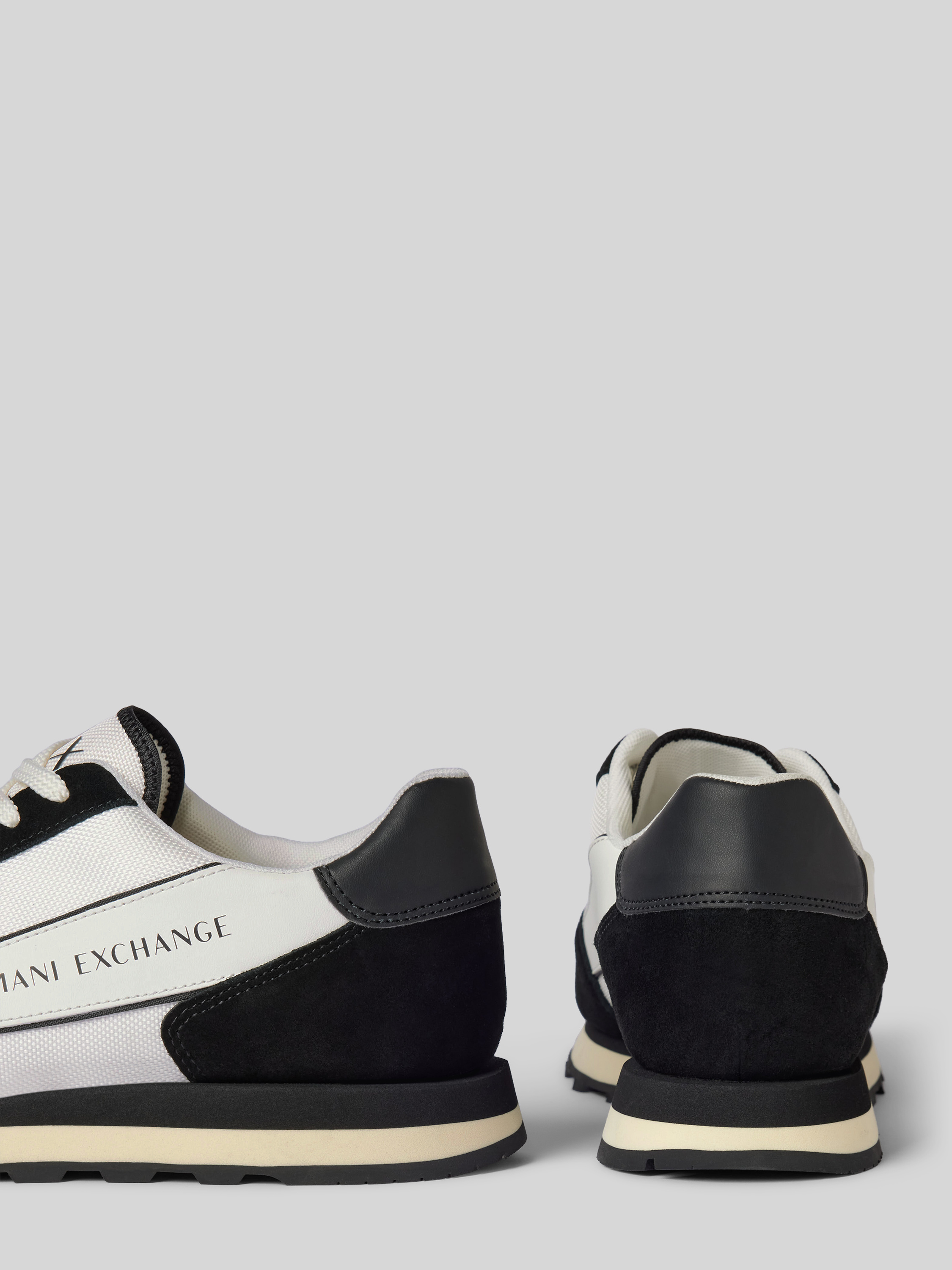 ARMANI EXCHANGE Sneaker mit Label-Print Modell 'ENGLISH' (black) online ...