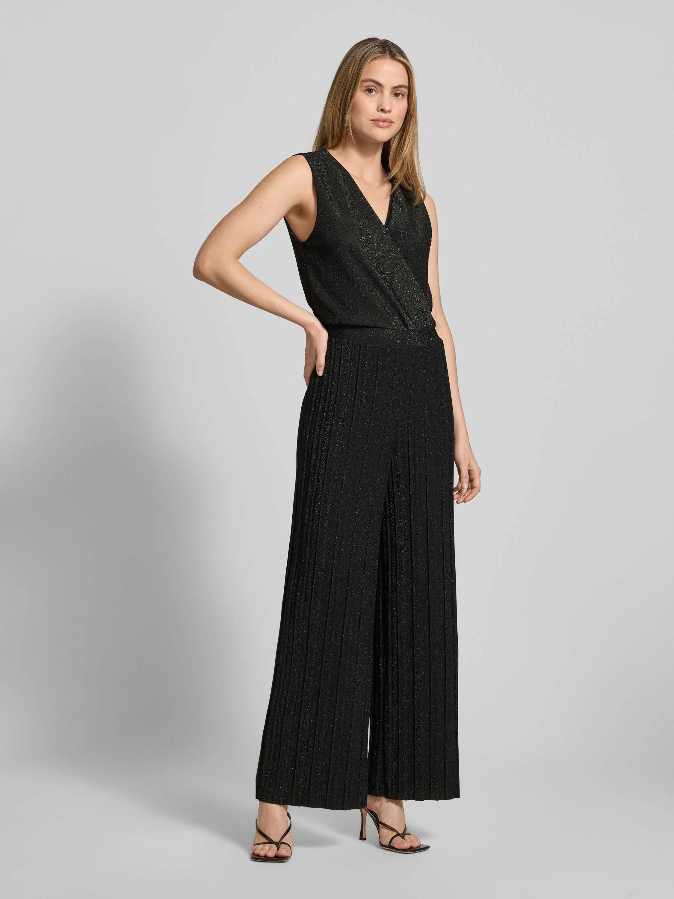 ZABAIONE Glanzende jumpsuit, model 'Li44ana' in zwart online kopen | P&C