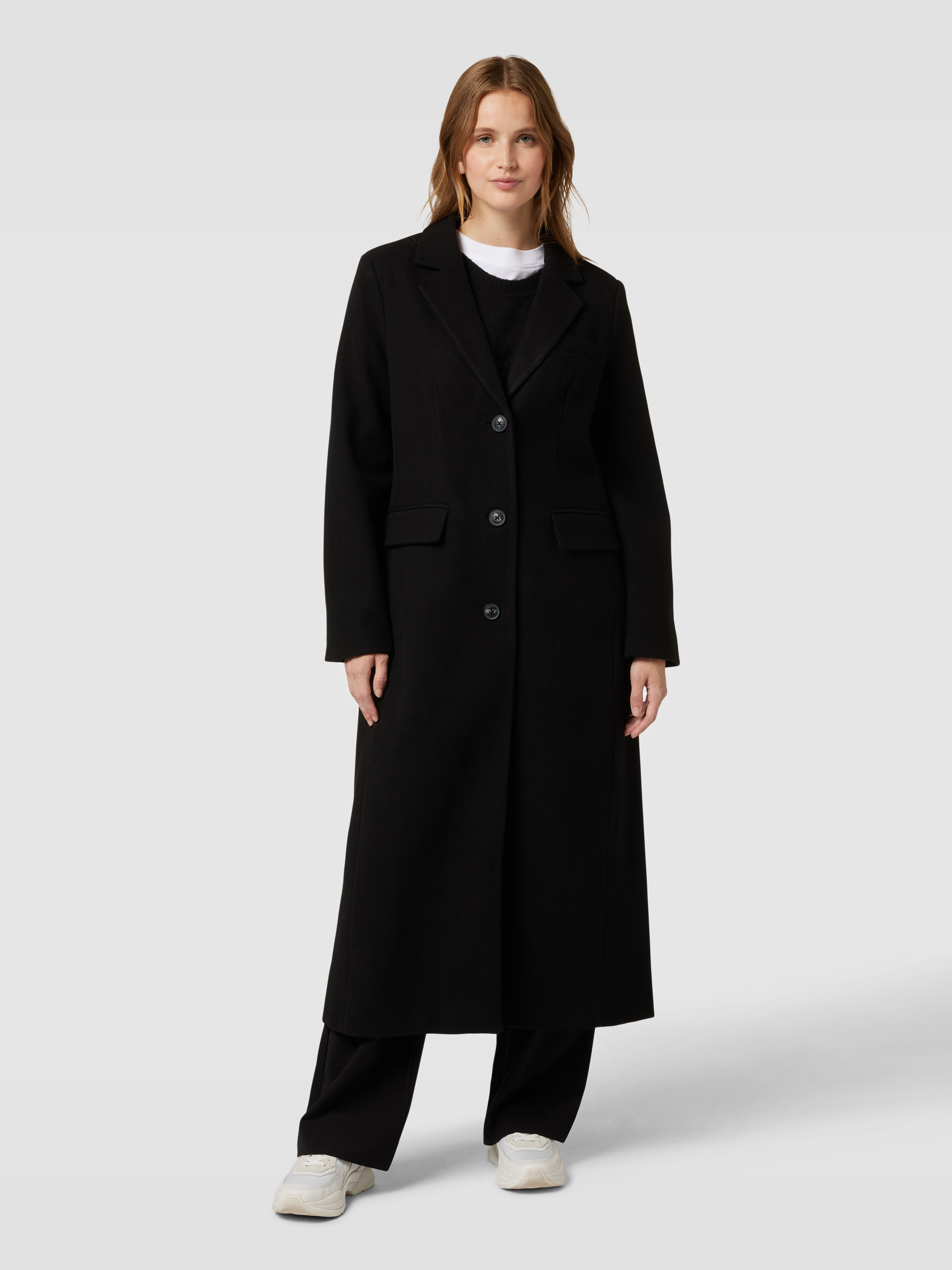 Vero Moda Outdoor Mantel mit Gehschlitz auf der Rückseite Modell ...