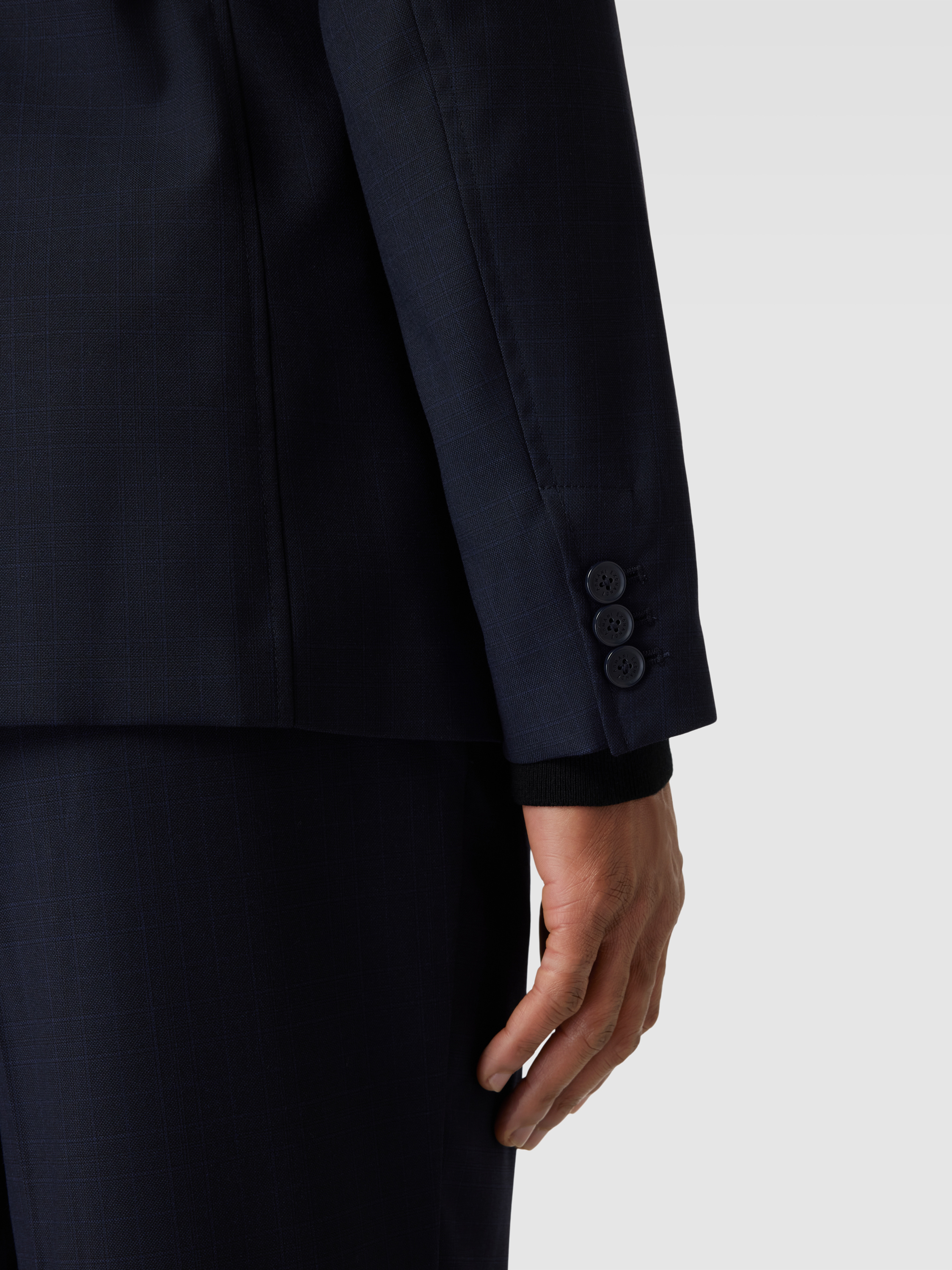 ARMANI EXCHANGE 2-Knopf-Sakko in unifarbenem Design (dunkelblau) online ...