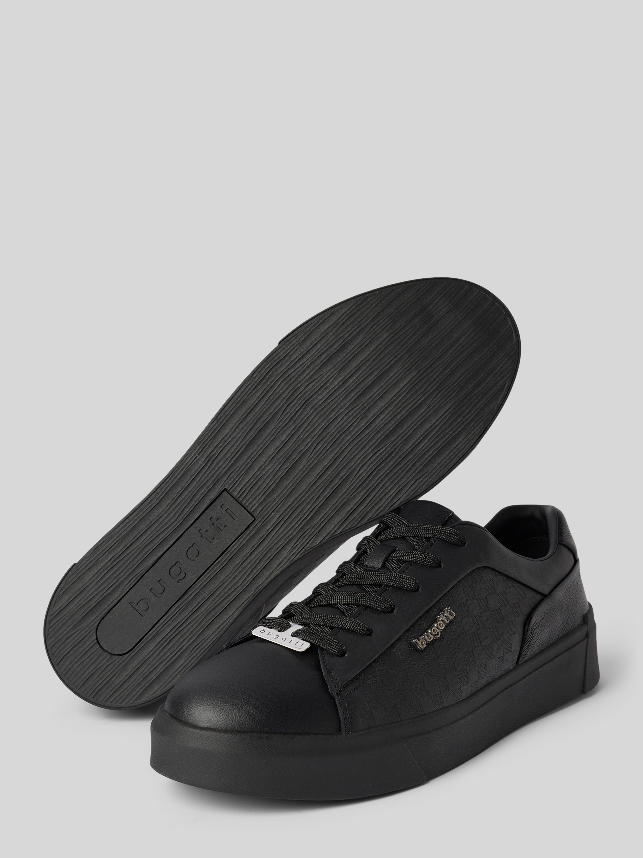 Kup online bugatti Sneakersy z detalem z logo model ‘Gunter’ (czarny)