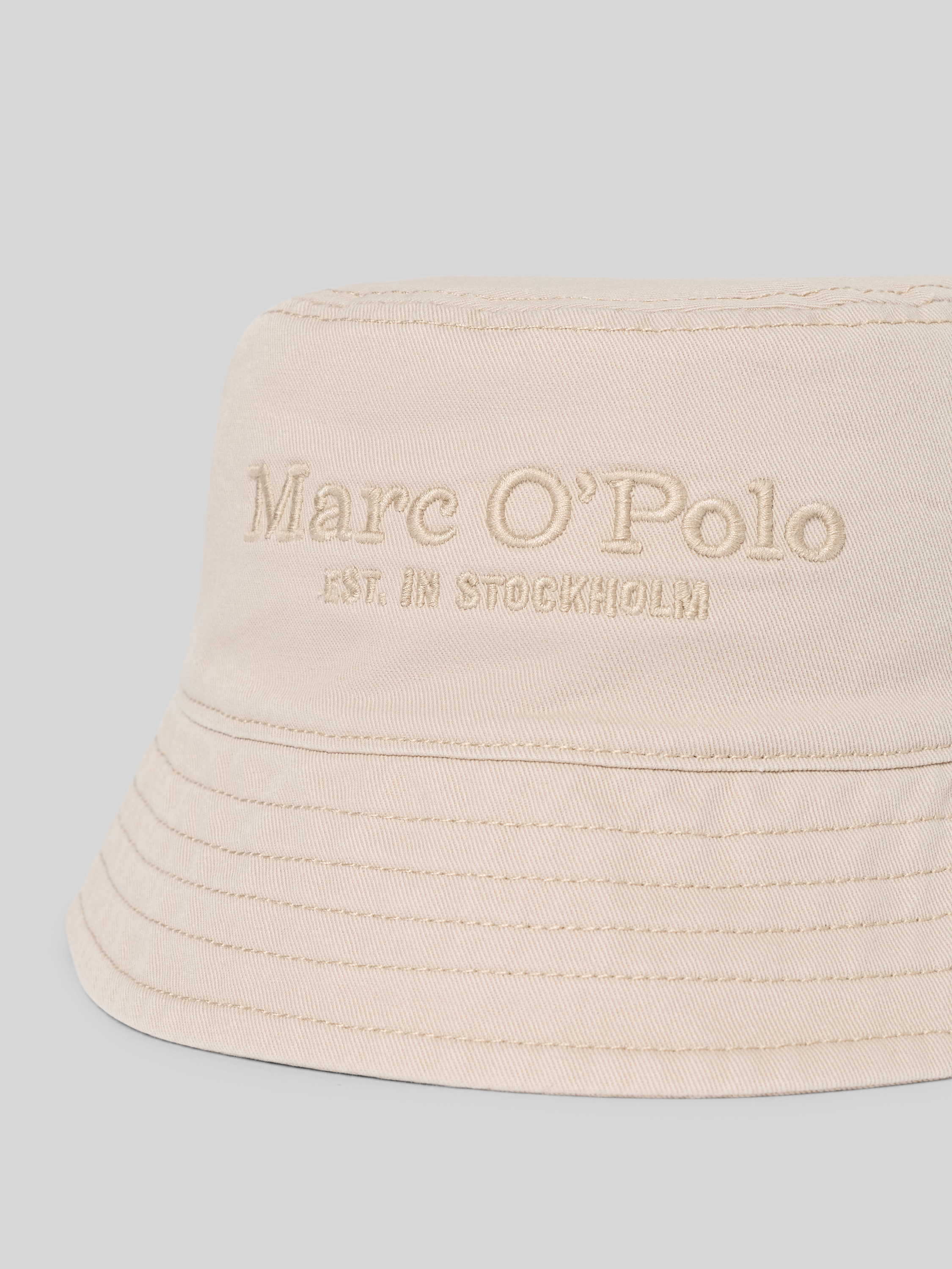 Marc O'Polo Bucket Hat aus reiner Baumwolle (beige) online kaufen