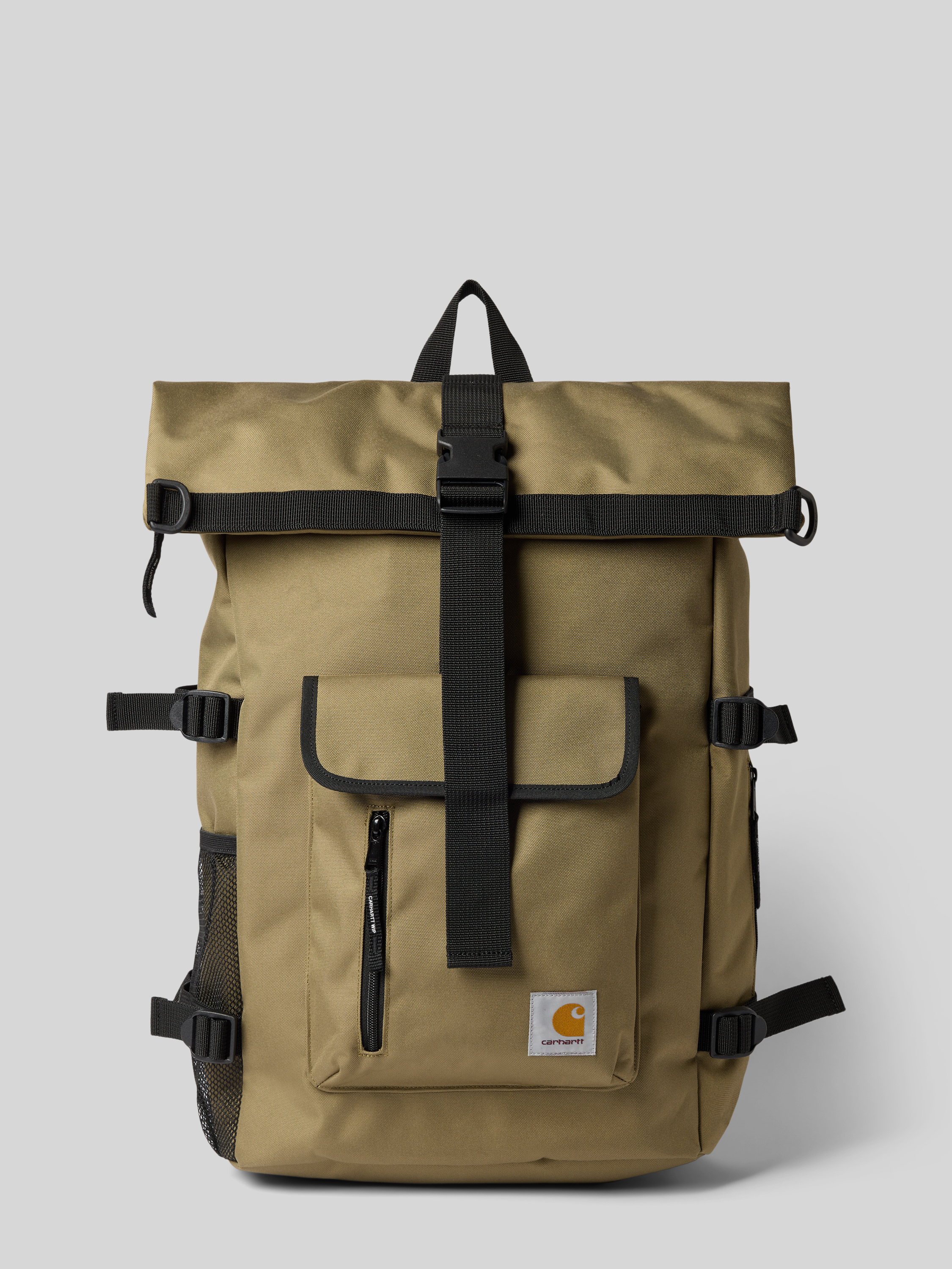 Carhartt Work In Progress Rugzak met rolltop en labeldetail, model ...