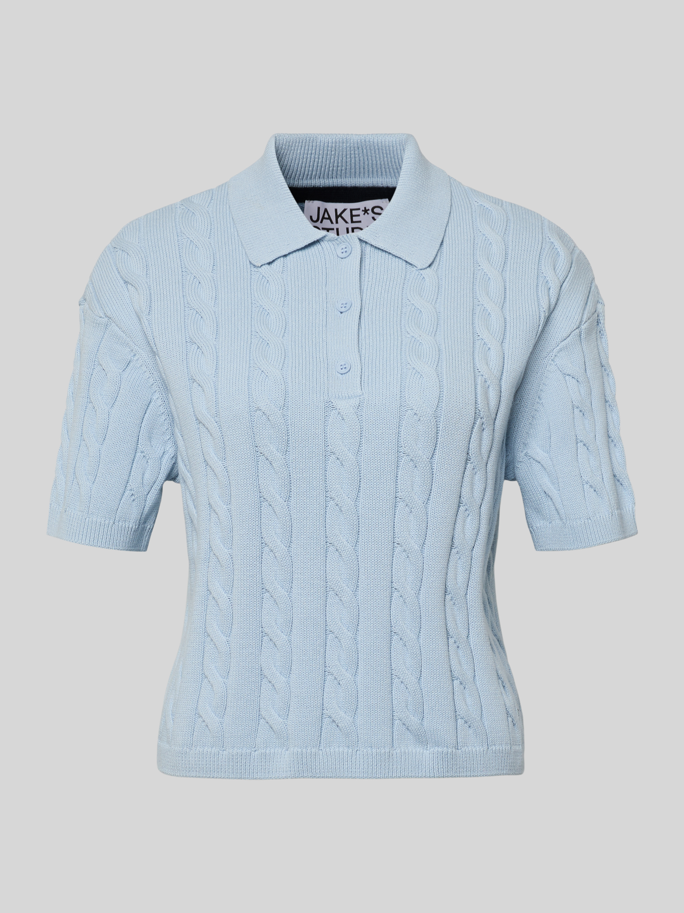 Kup online JAKE*S STUDIO WOMAN Koszulka polo o kroju slim fit z efektem ...