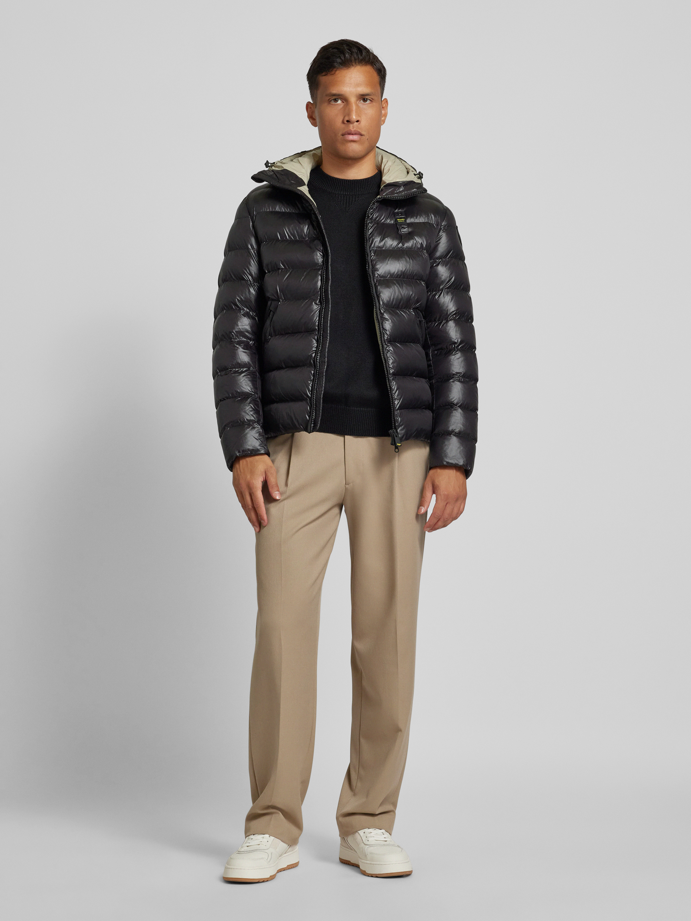 Blauer USA Regular Fit Steppjacke mit Kapuze Modell 'ADAMS' (black ...