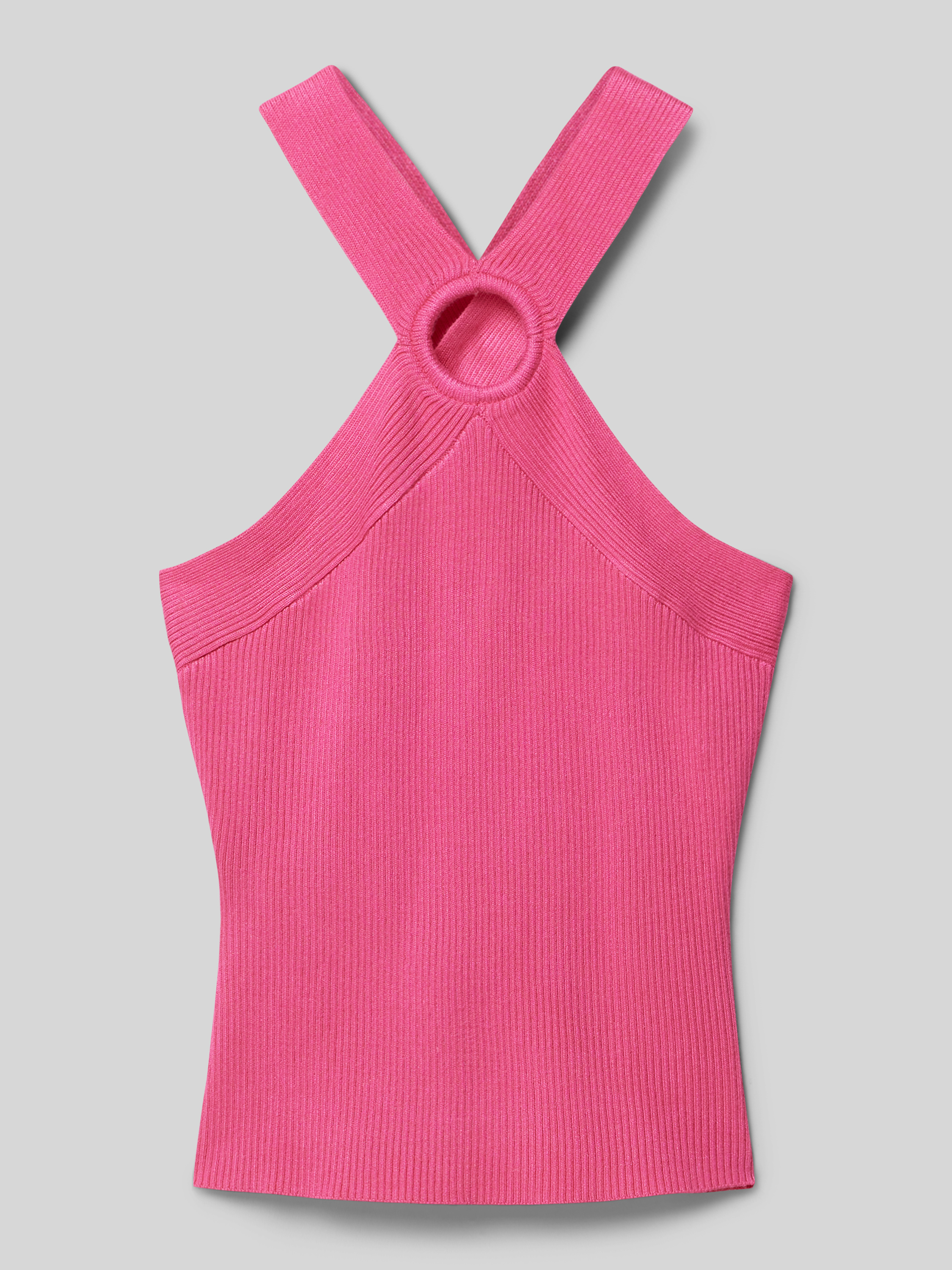 Mango Top mit Neckholder Modell 'elena' (pink) online kaufen