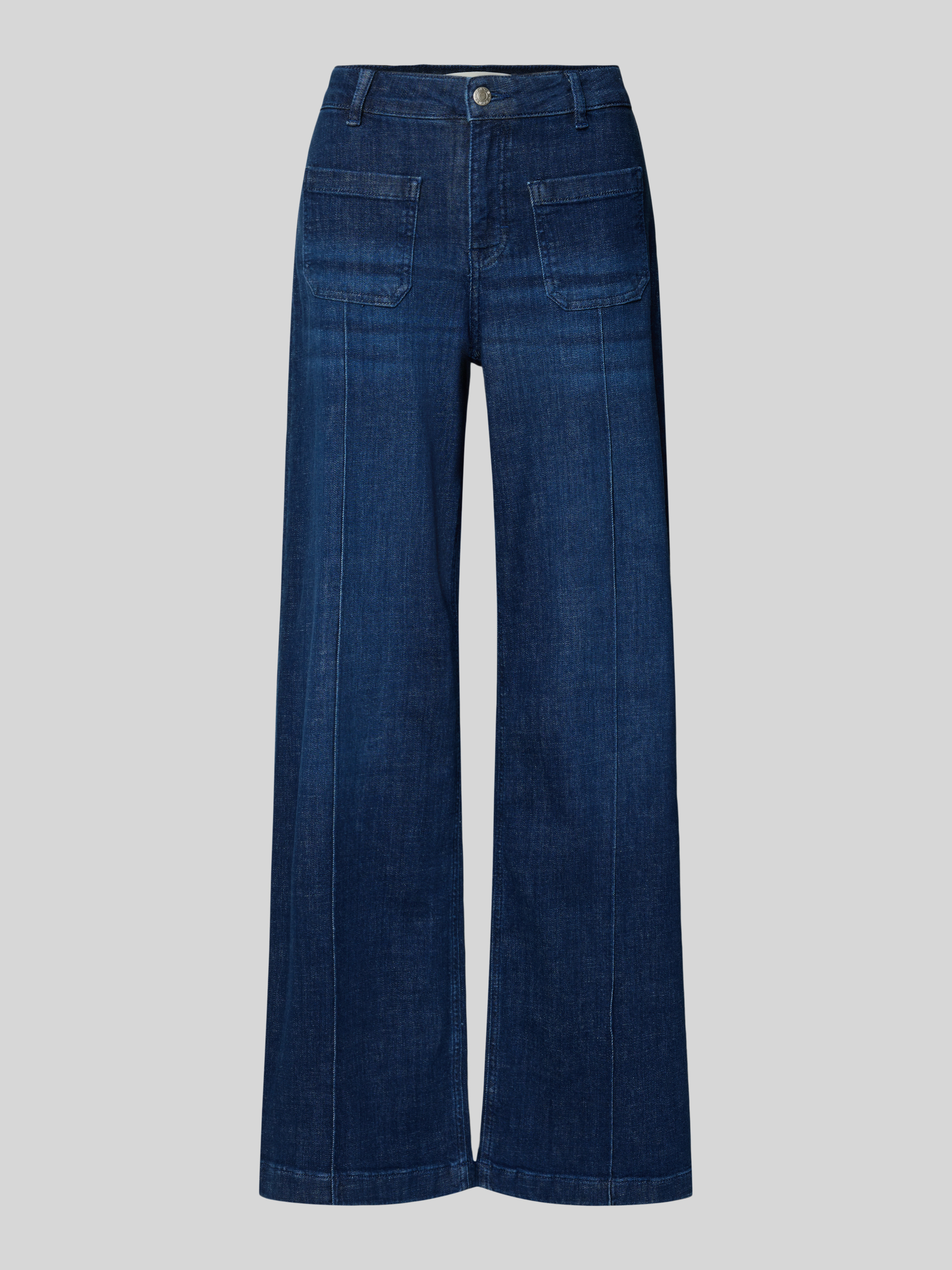 OPUS PANTS Wide leg jeans met siernaden, model 'Melly Groove' in ...