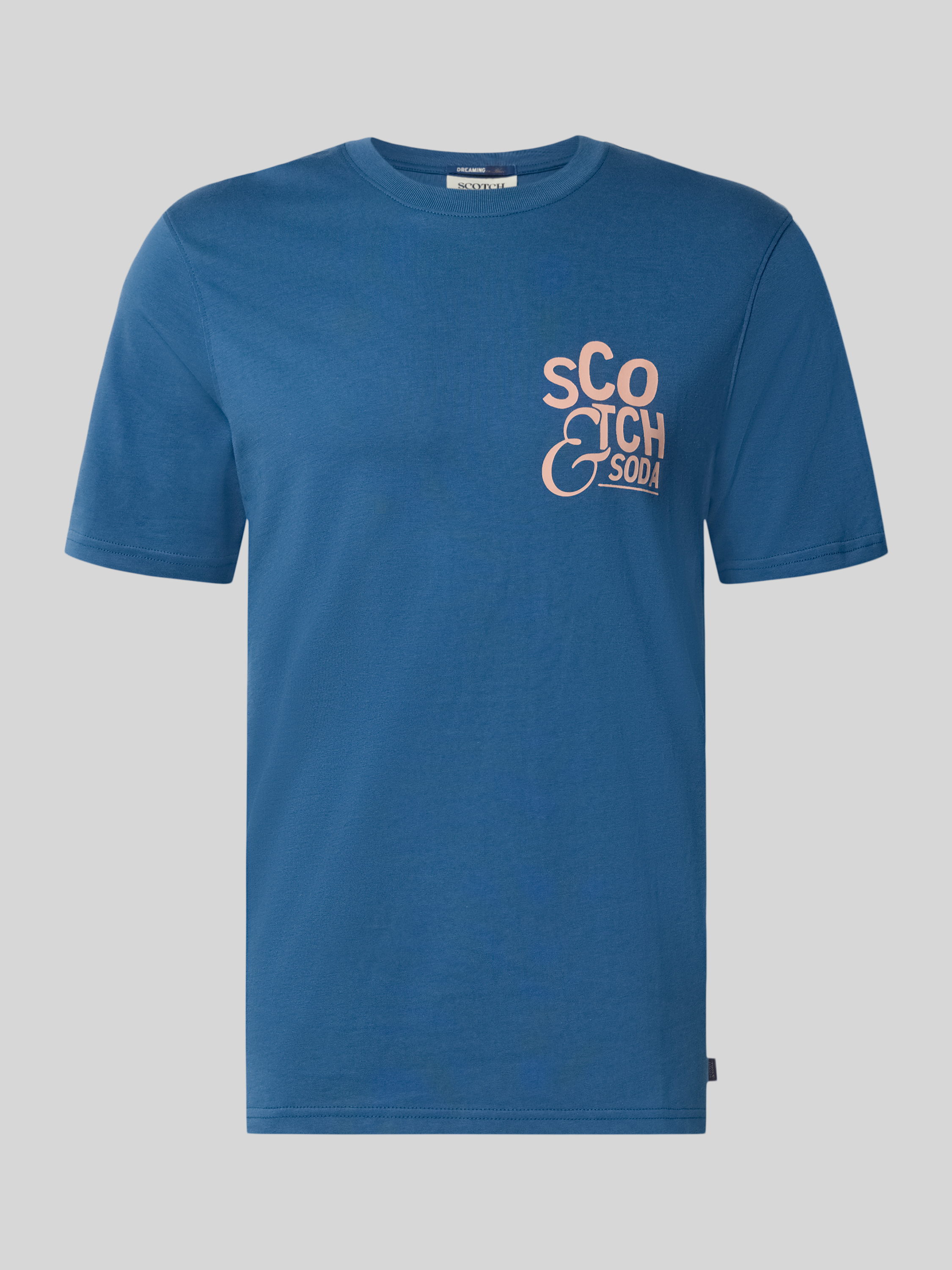 Scotch & Soda Regular Fit T-Shirt mit Logo-Print (marine) online kaufen