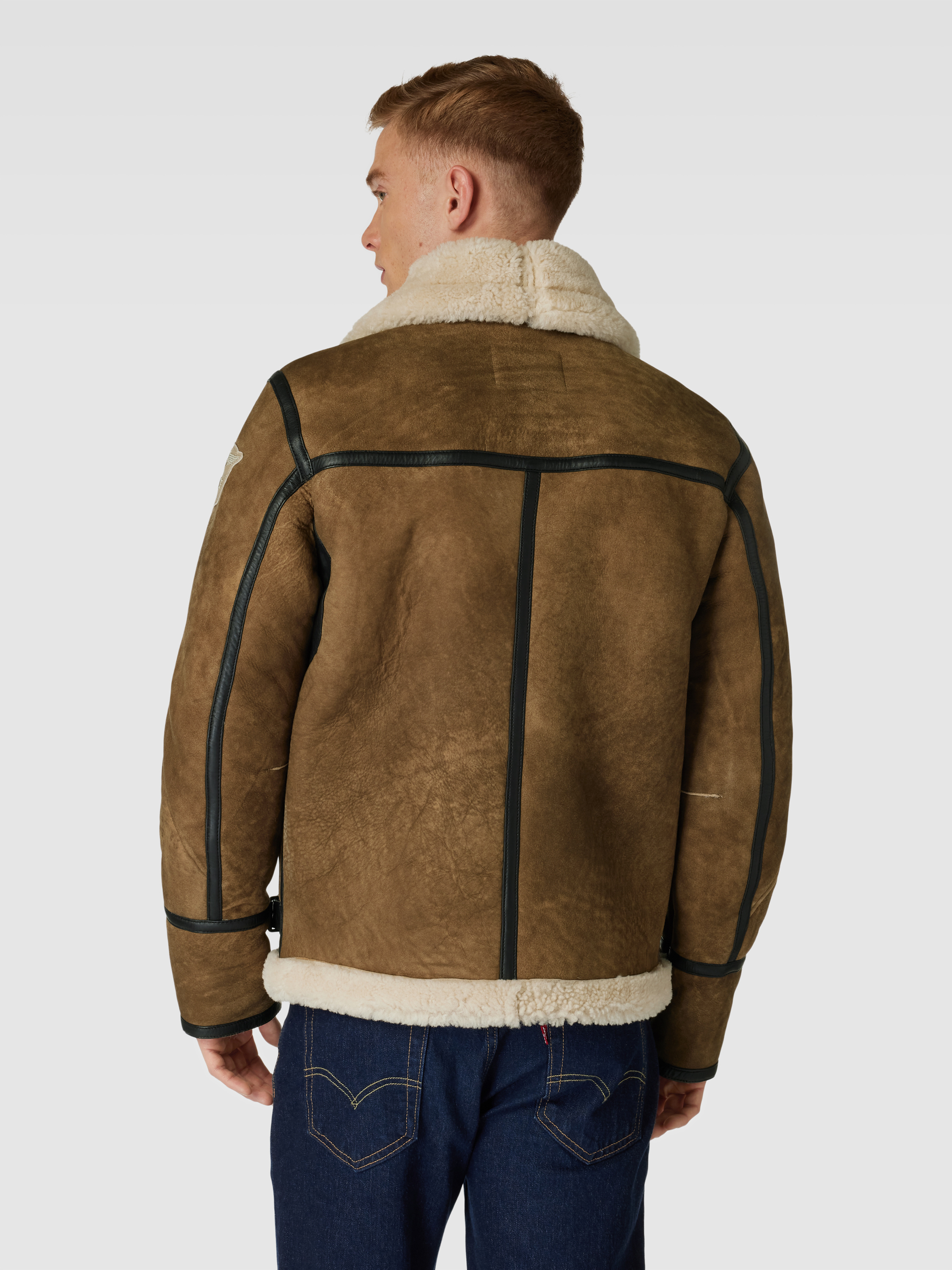 PME Legend Jack van schapenvacht met labelpatches, model 'CEPTOR' in ...