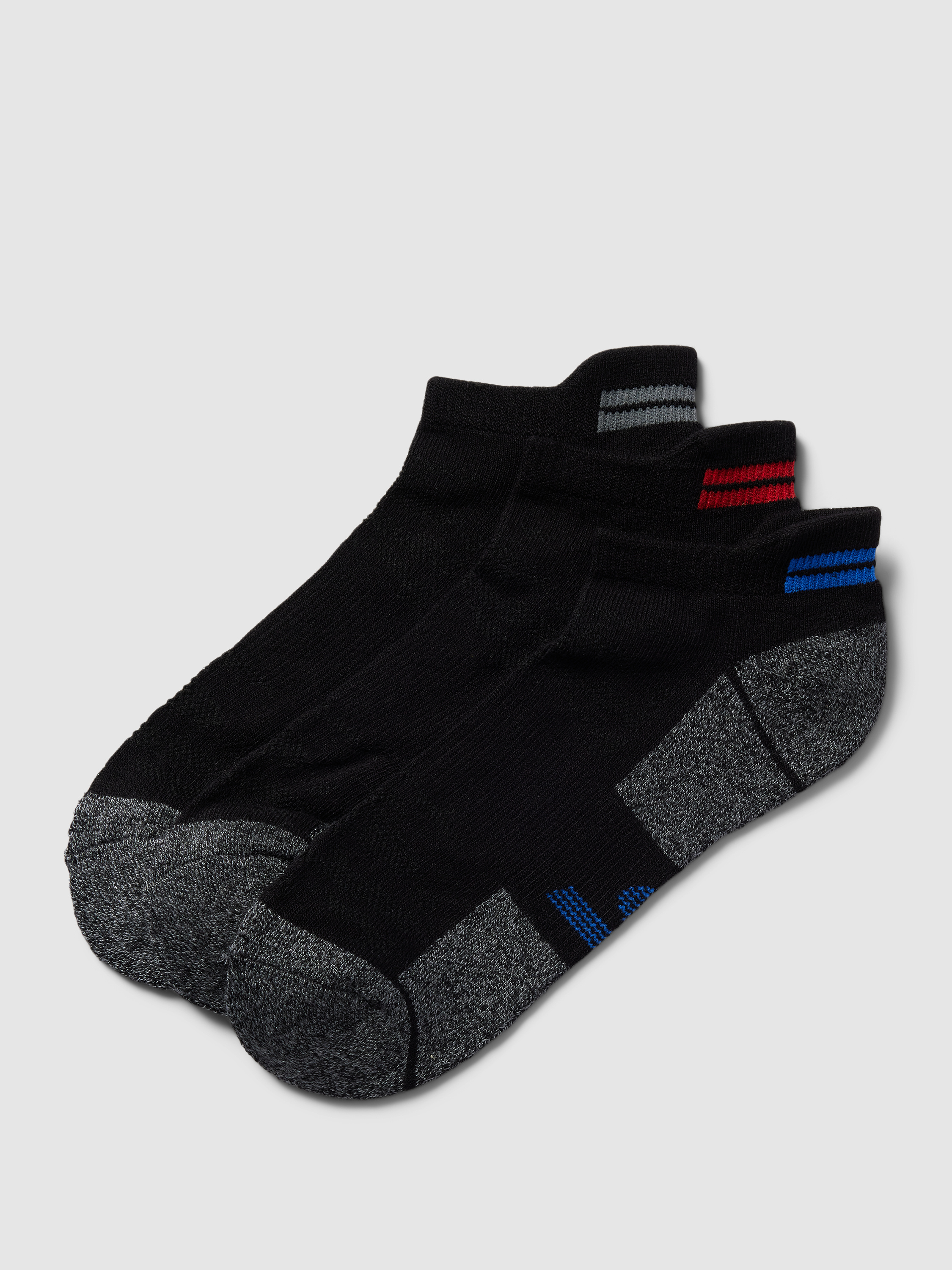 SKECHERS Sneakersokken van voering op wreef in een set van 3 paar in ...