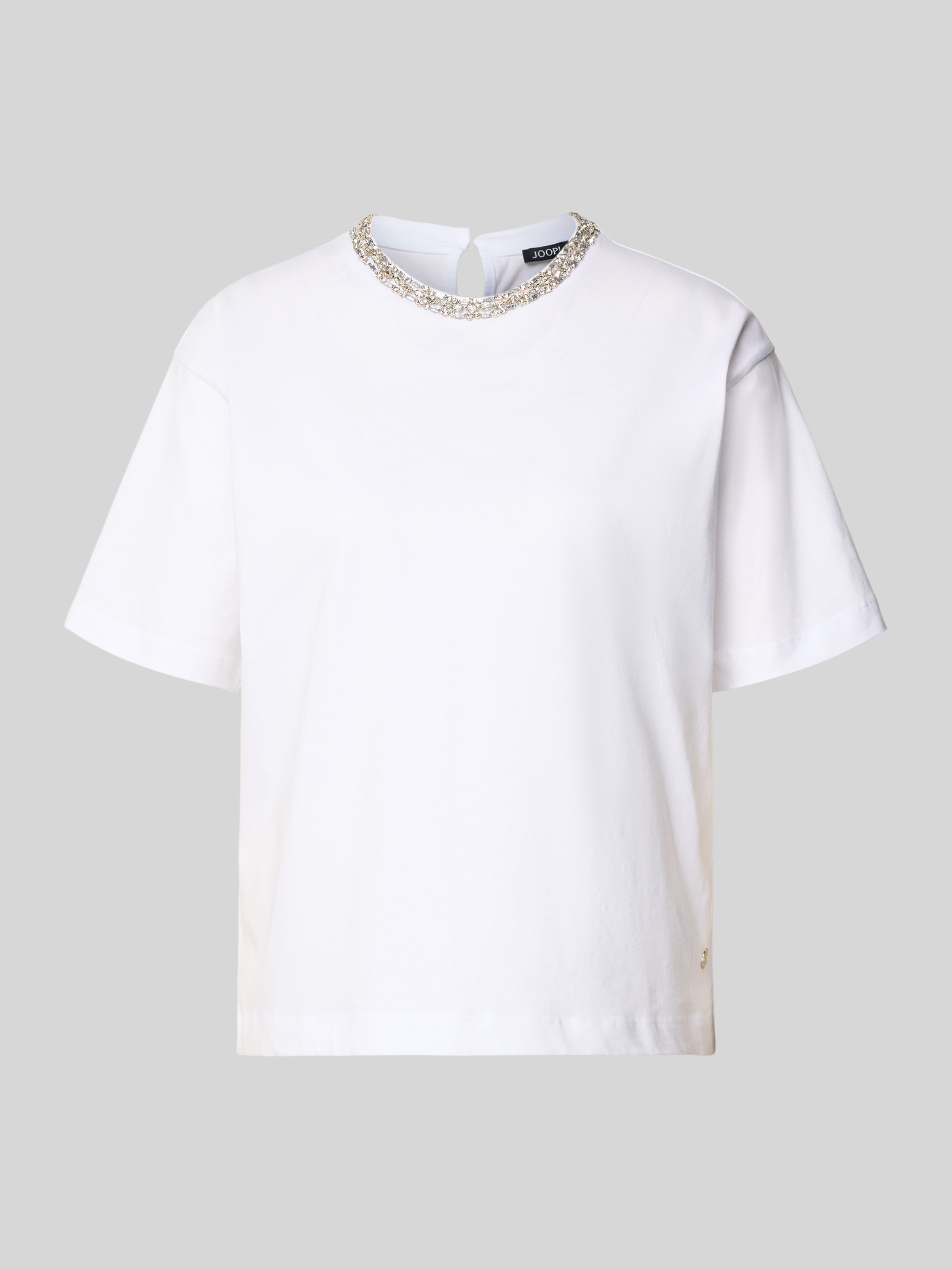 JOOP! T-Shirt mit Label-Detail Modell 'Thei' (weiss) online kaufen