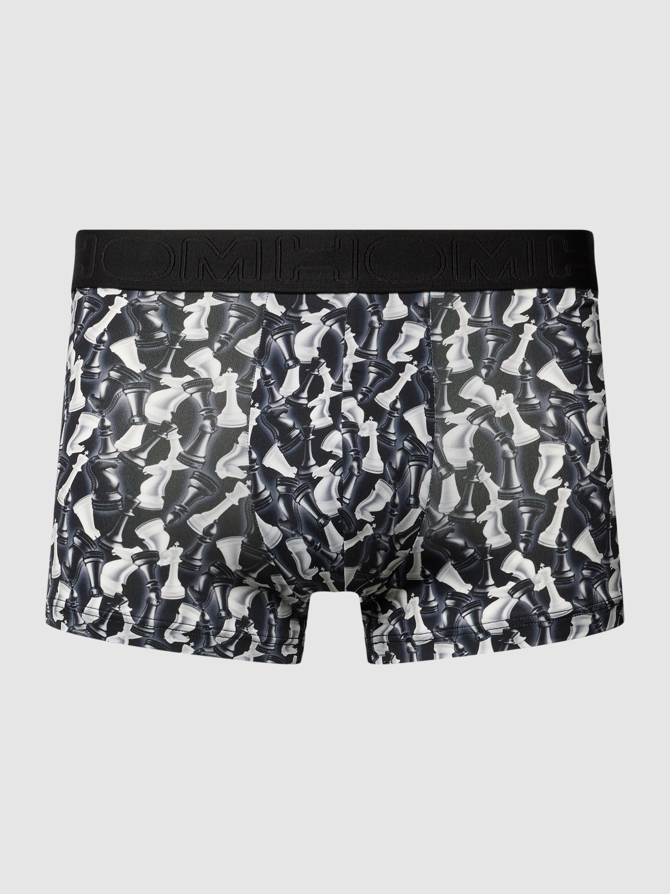 HOM Trunks mit Allover-Motiv-Print Modell 'CHESS' (black) online kaufen