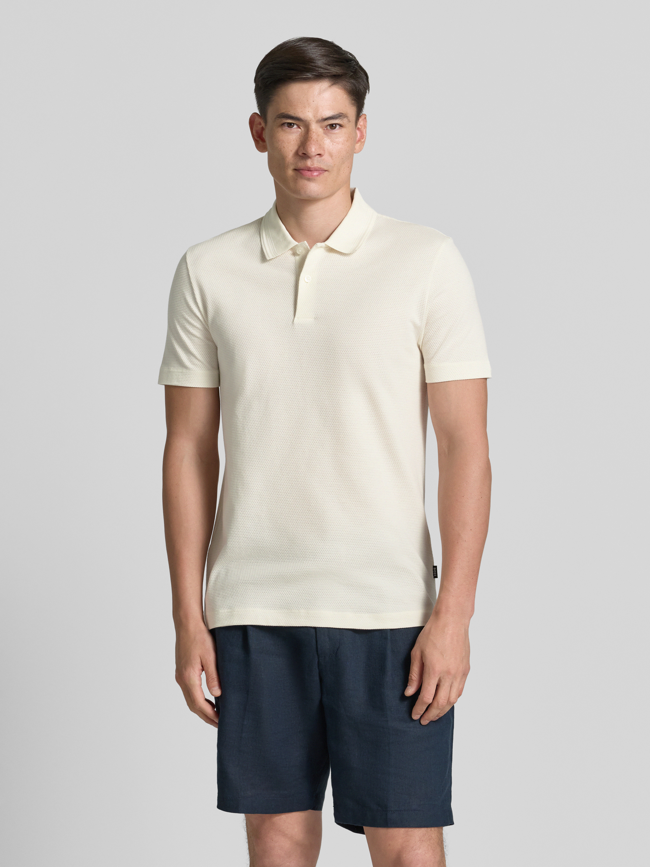Kup online BOSS koszulka polo o kroju regular fit z mieszanki bawełny ...