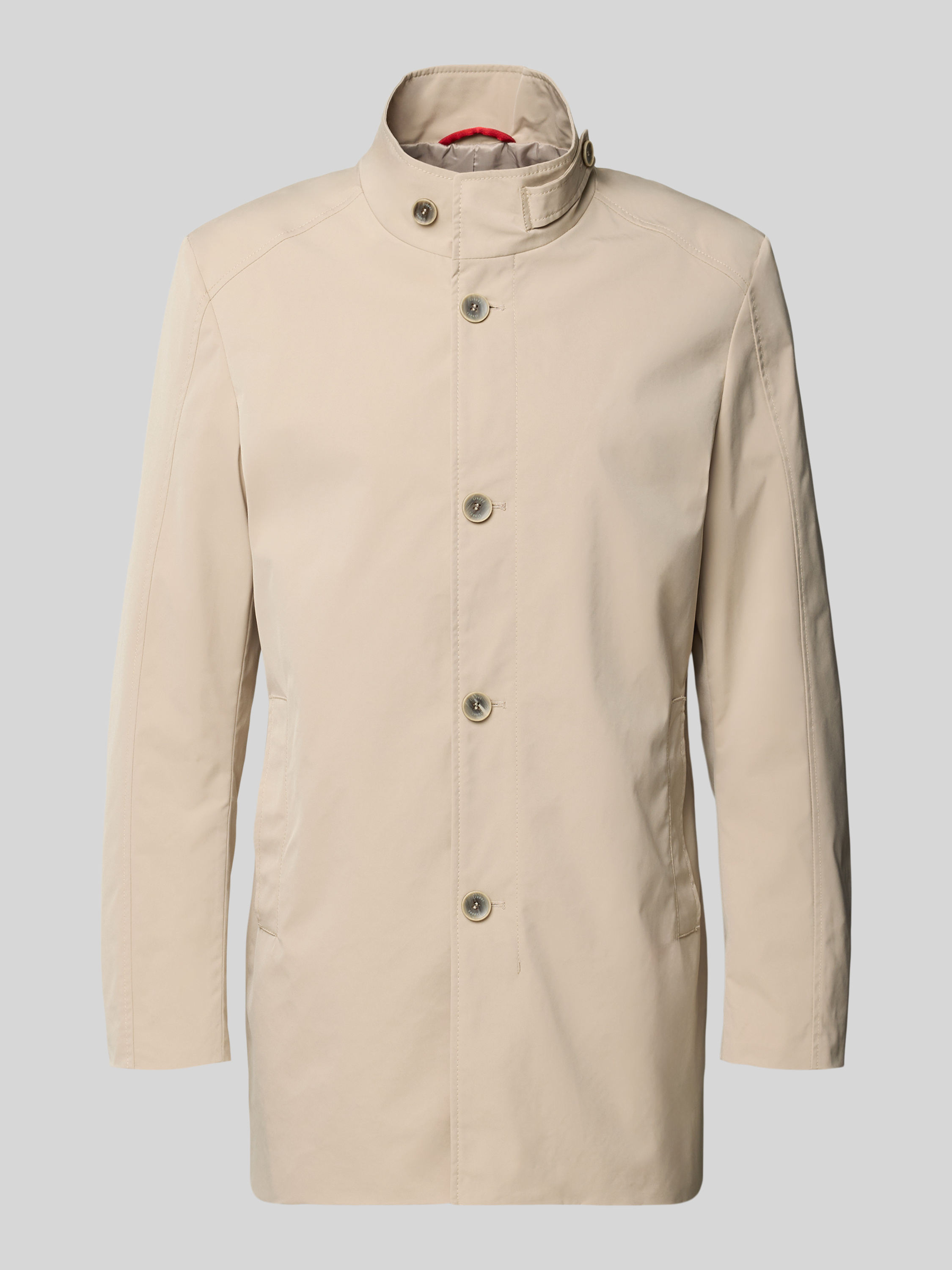 CINQUE Lange jas met doorknoopsluiting in beige online kopen | P&C